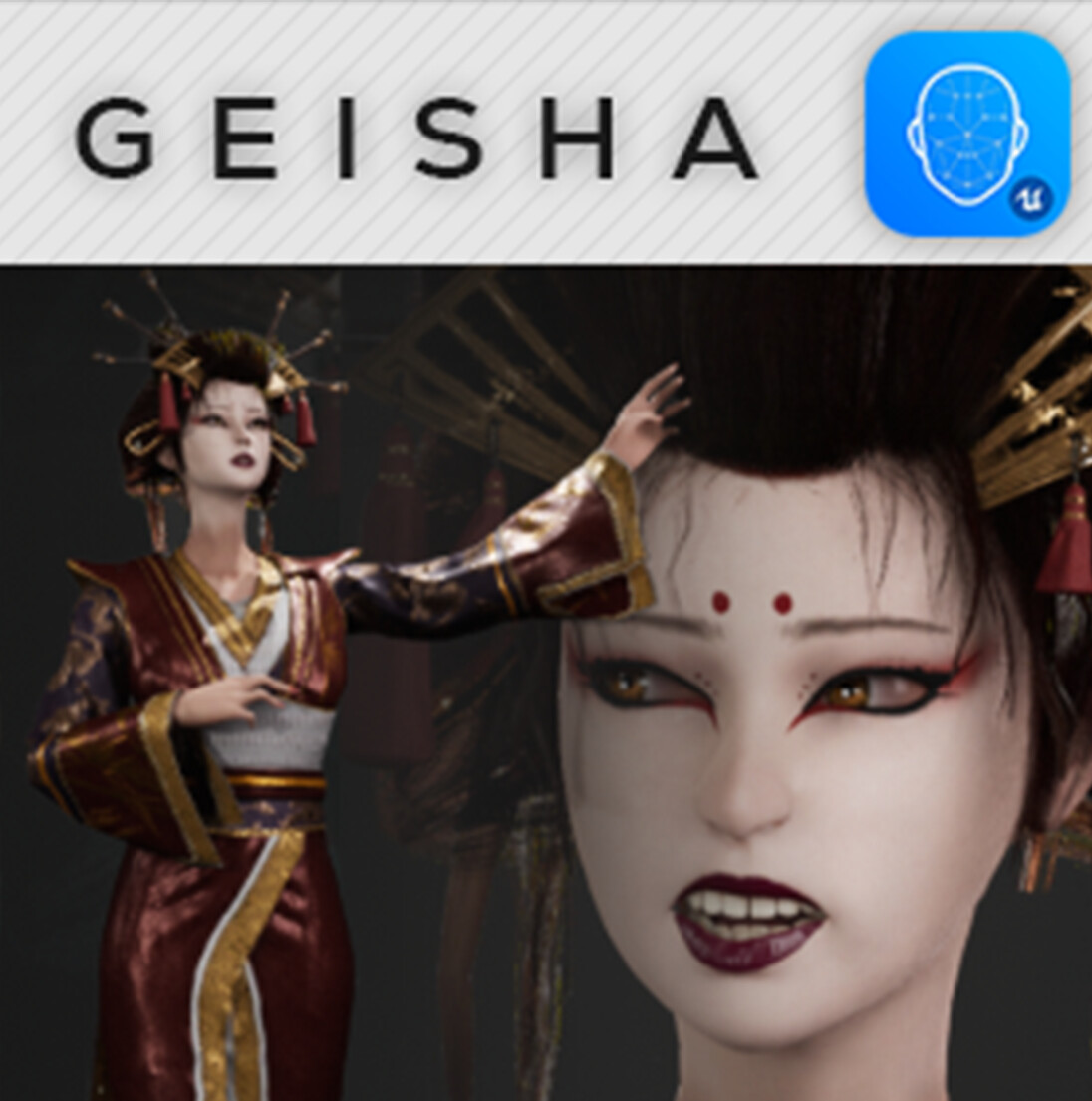 ArtStation - GEISHA game ready UE4