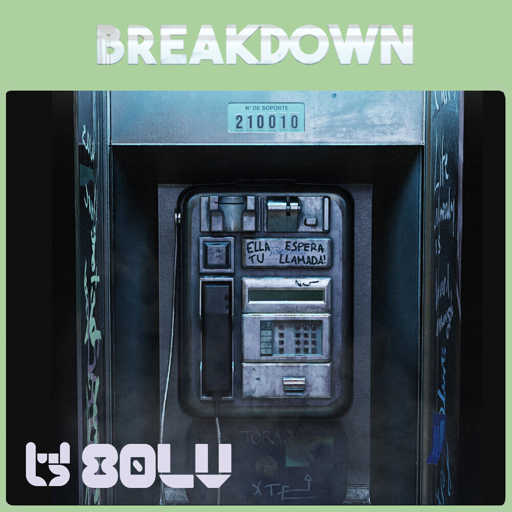 ArtStation - 80LV BREAKDOWN - Worn Phone Booth