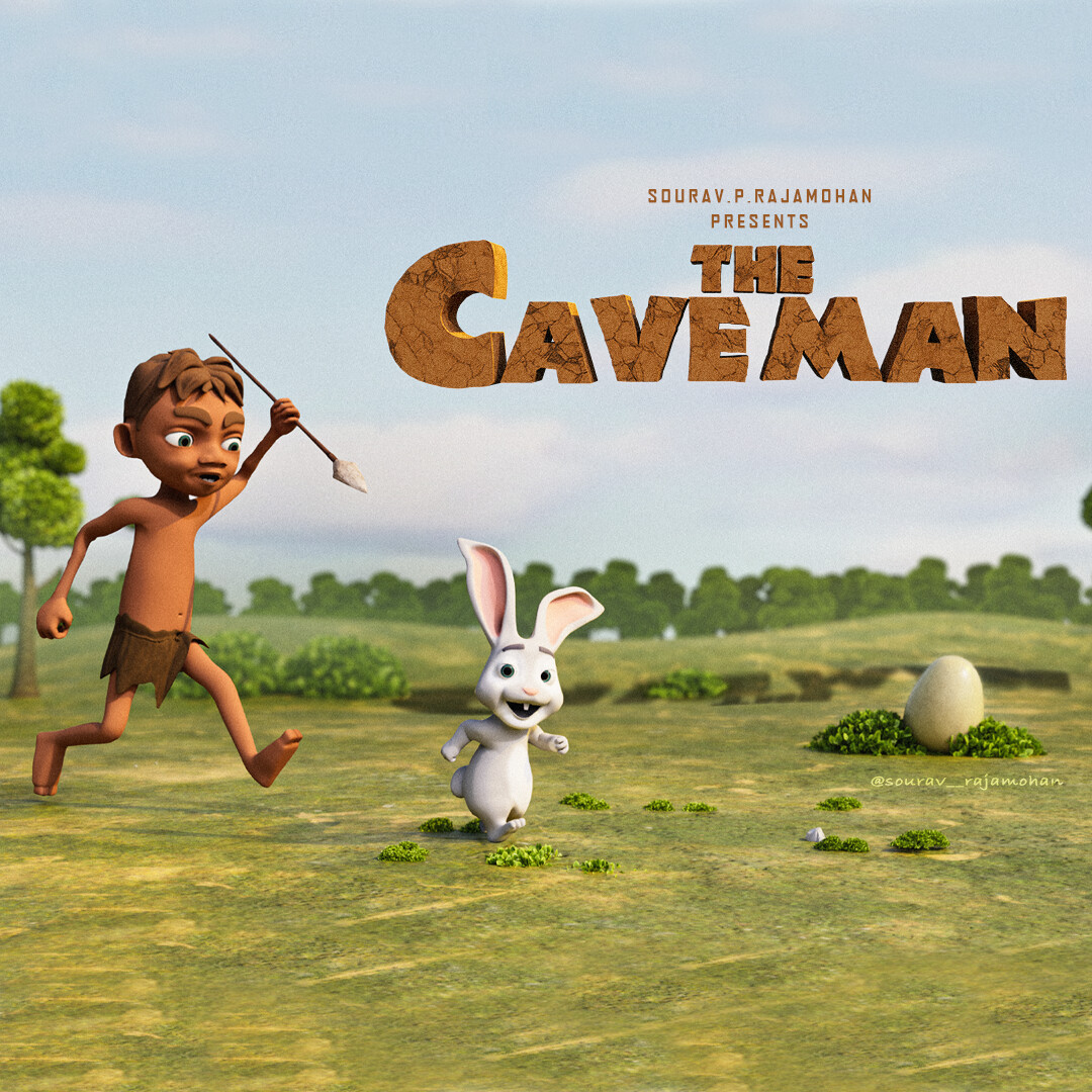 ArtStation - THE CAVE MAN