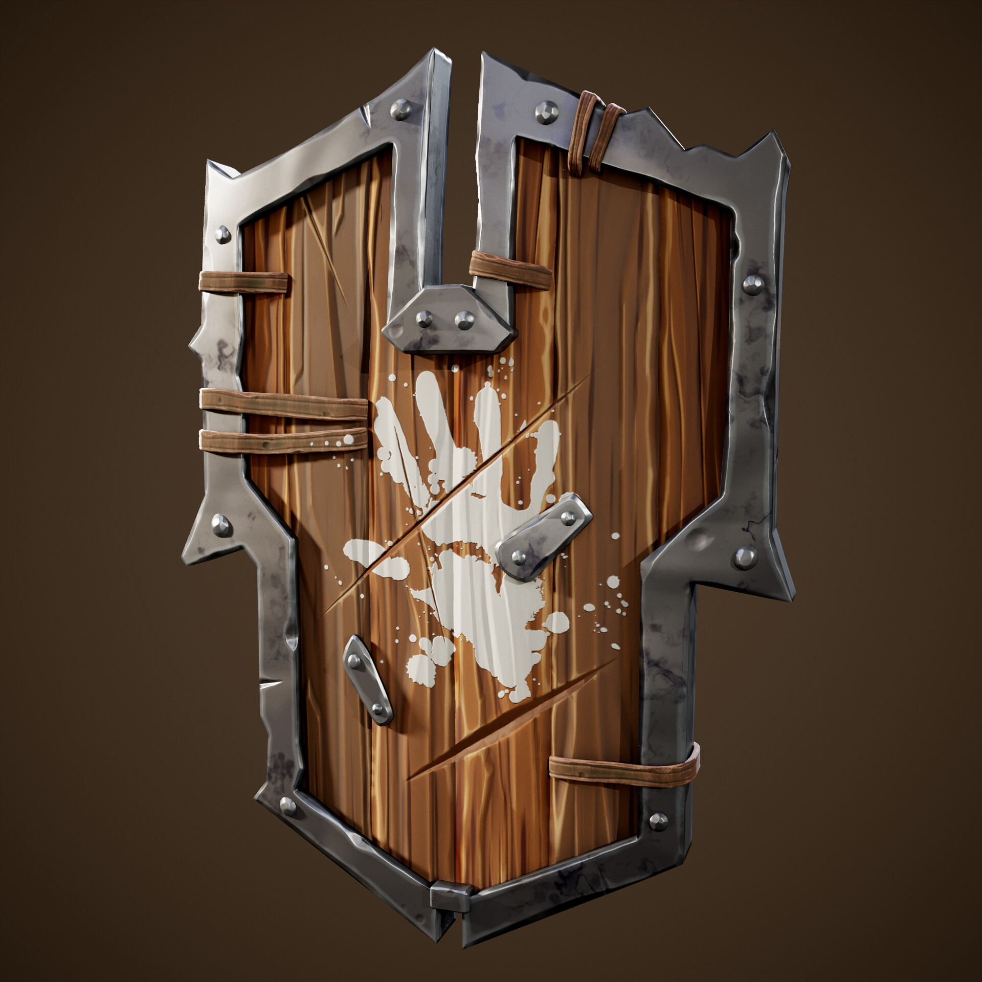 ArtStation - Orc Shield