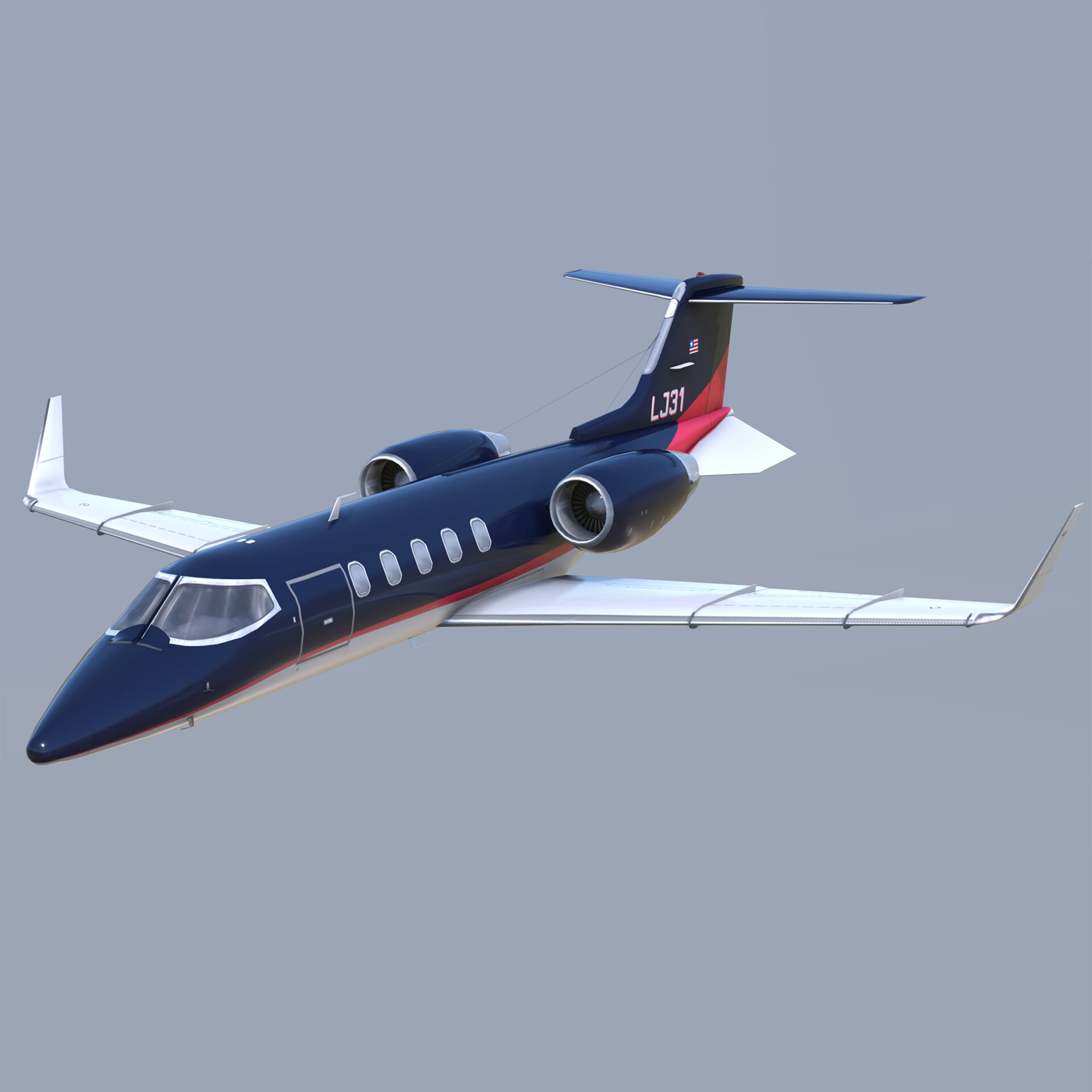ArtStation - Learjet 31
