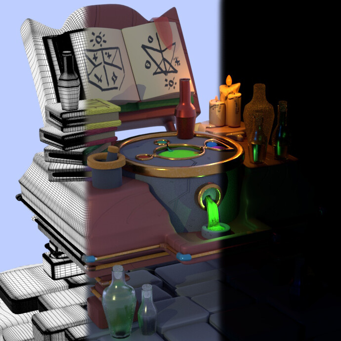 ArtStation - Wizard Lab