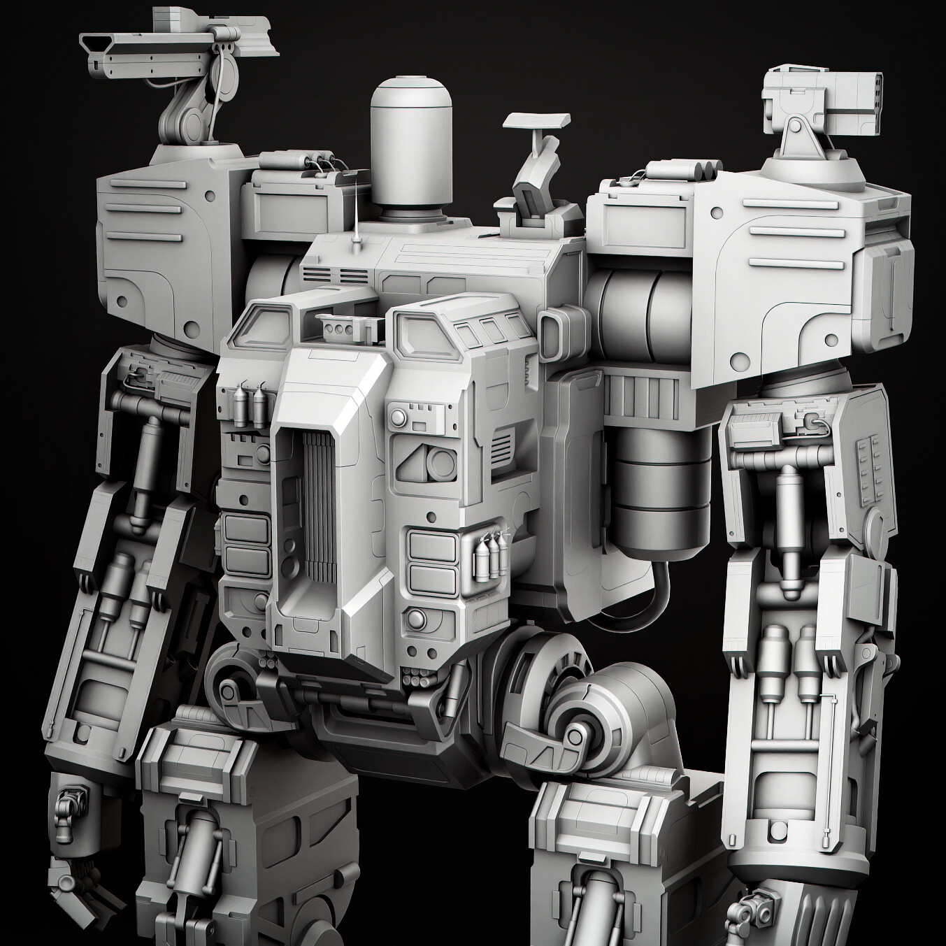 ArtStation - Mech Hard Surface