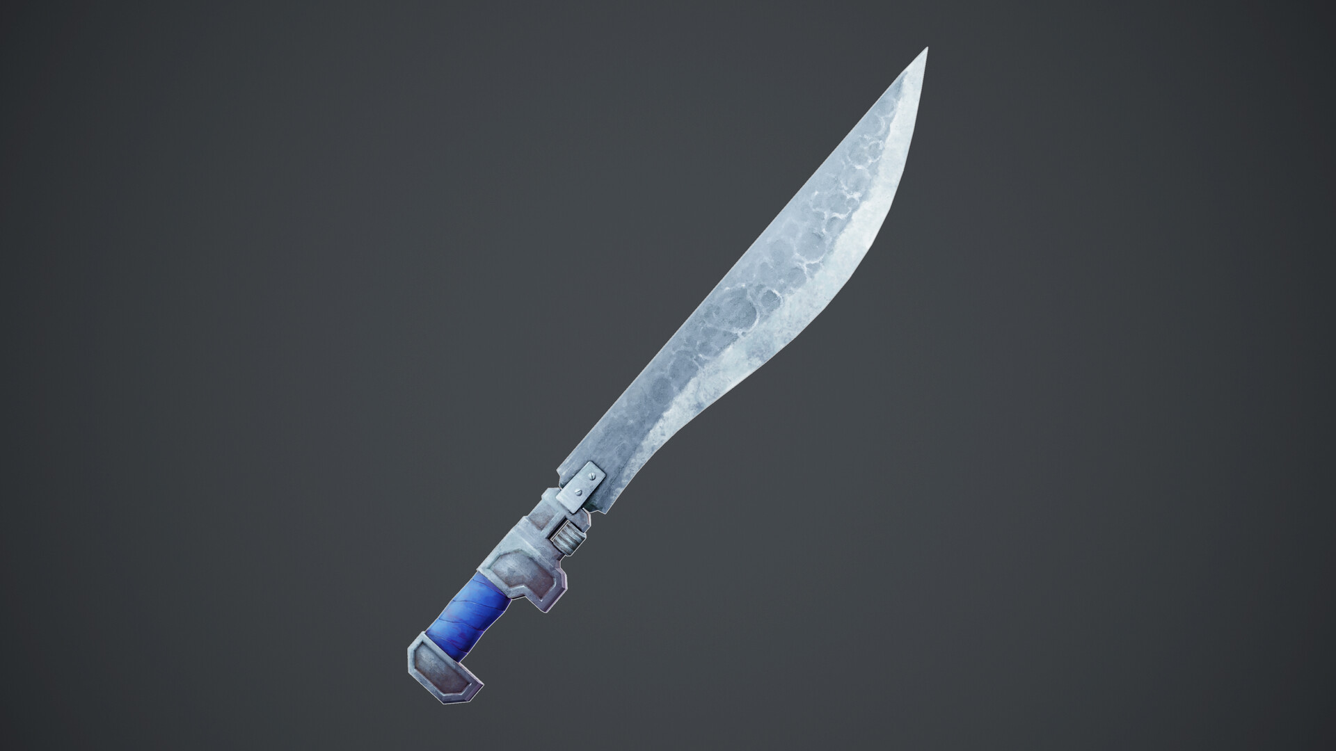 ArtStation - Post-apocaliptyc Wrench Sword (Hand Paint 3D Model)