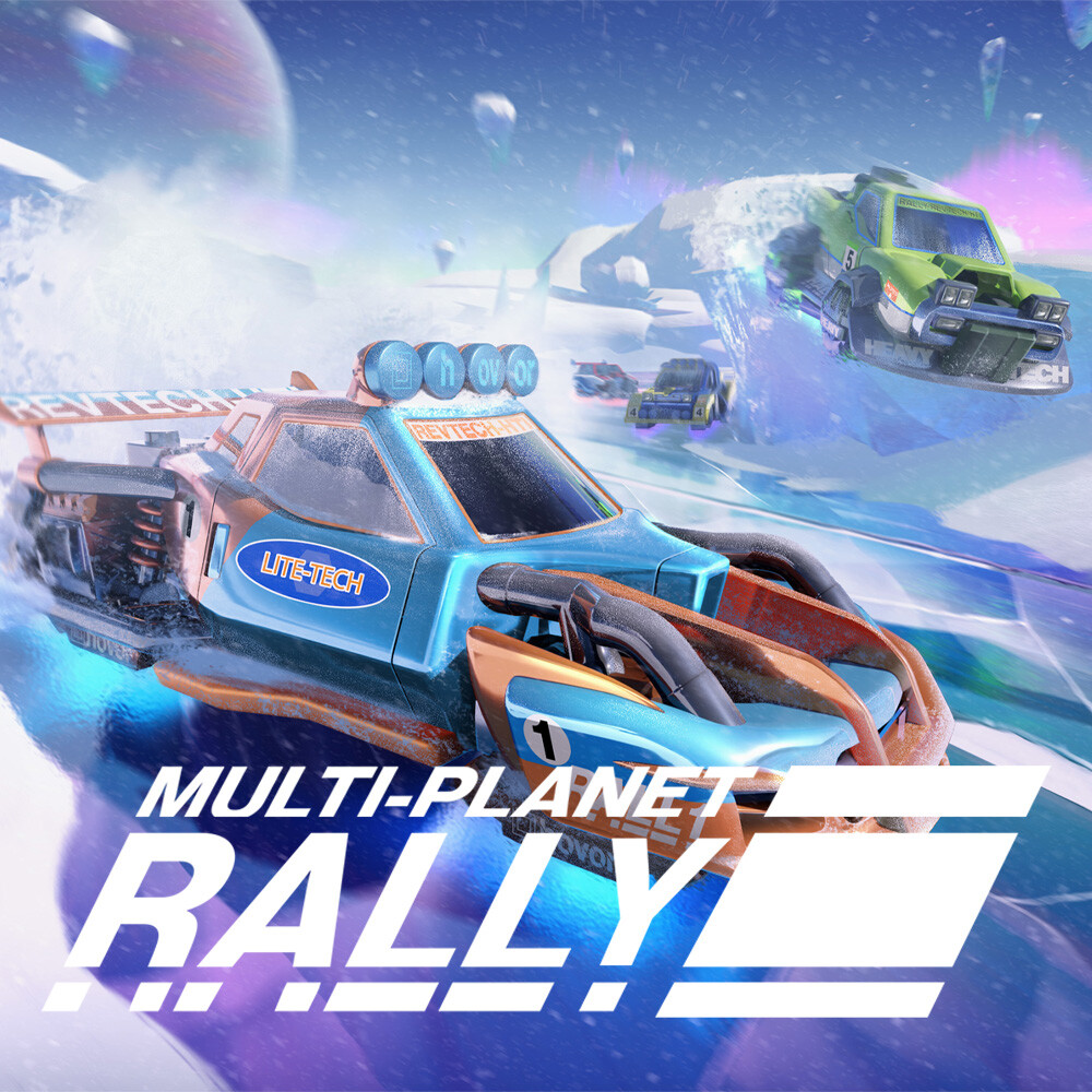 ArtStation - Multi-Planet Rally Racers - Frozen Planet
