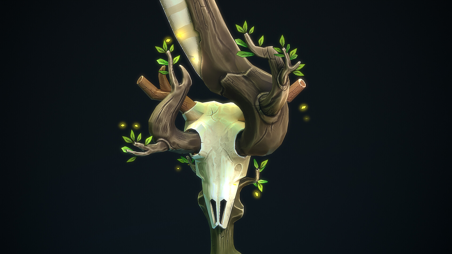 ArtStation - Tree sword stylized
