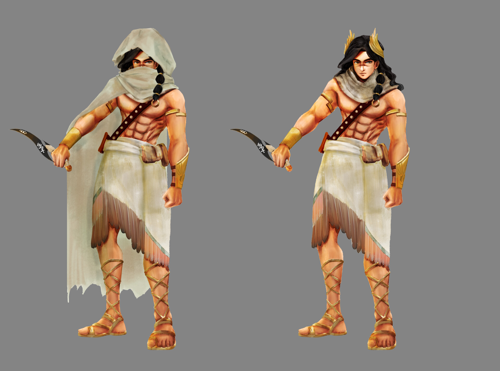 ArtStation - Uni work-Character design