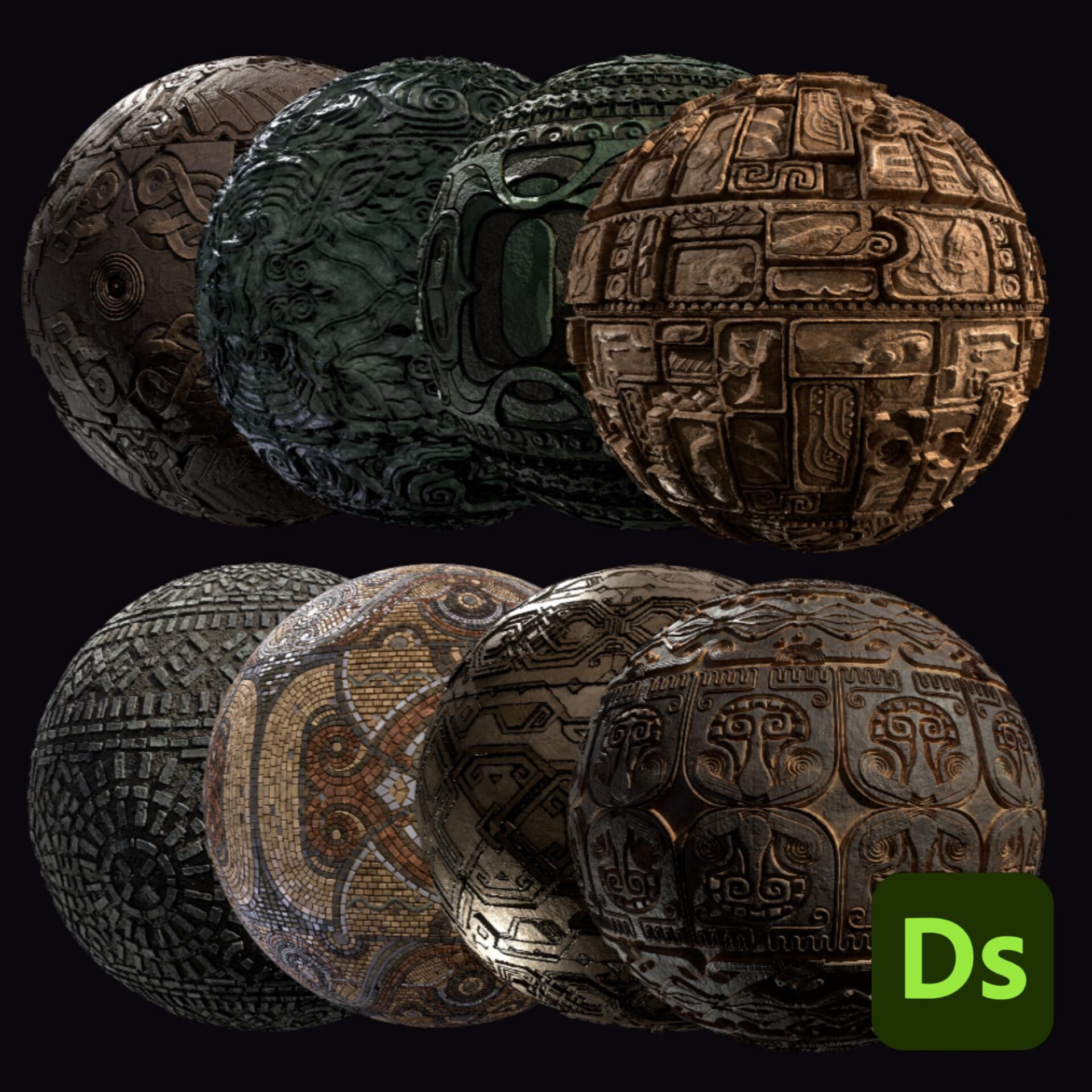 ArtStation - Substance Designer Materials Pack 1