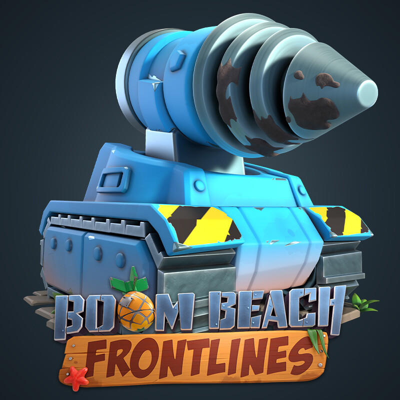 ArtStation - Boom Beach: Frontlines - Megadrill