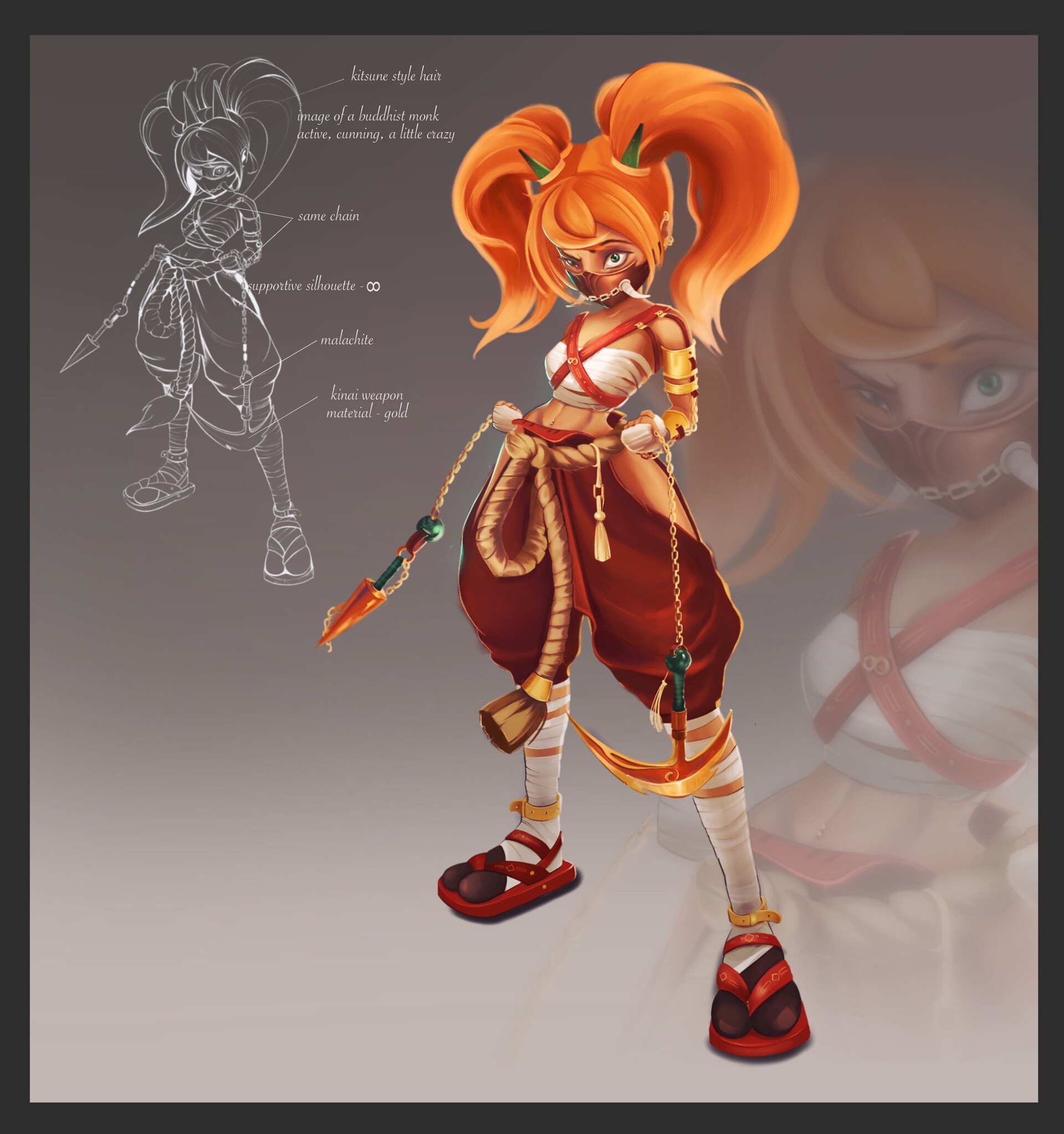 ArtStation - Kira - 2D - concept - (collaboration)