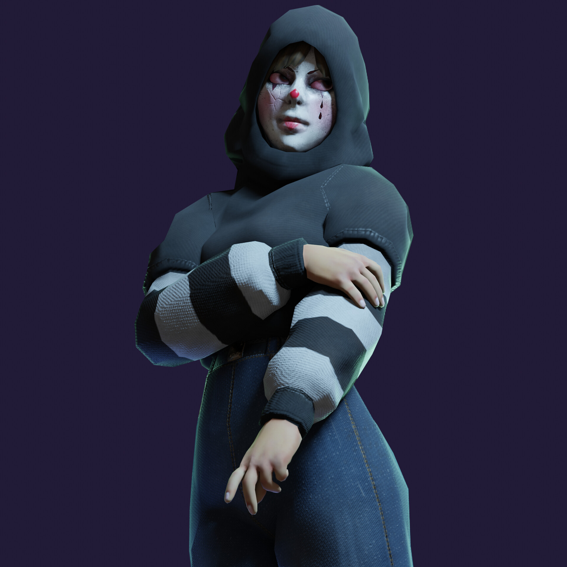 ArtStation - Beka - Low-poly character