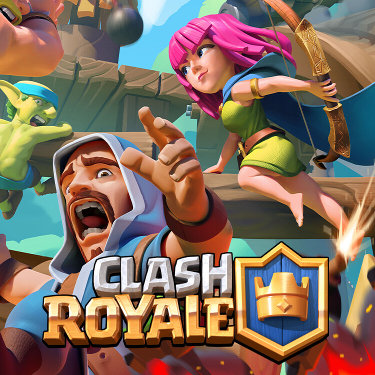 ArtStation - Clash Royale Loading Screen | Bootcamp