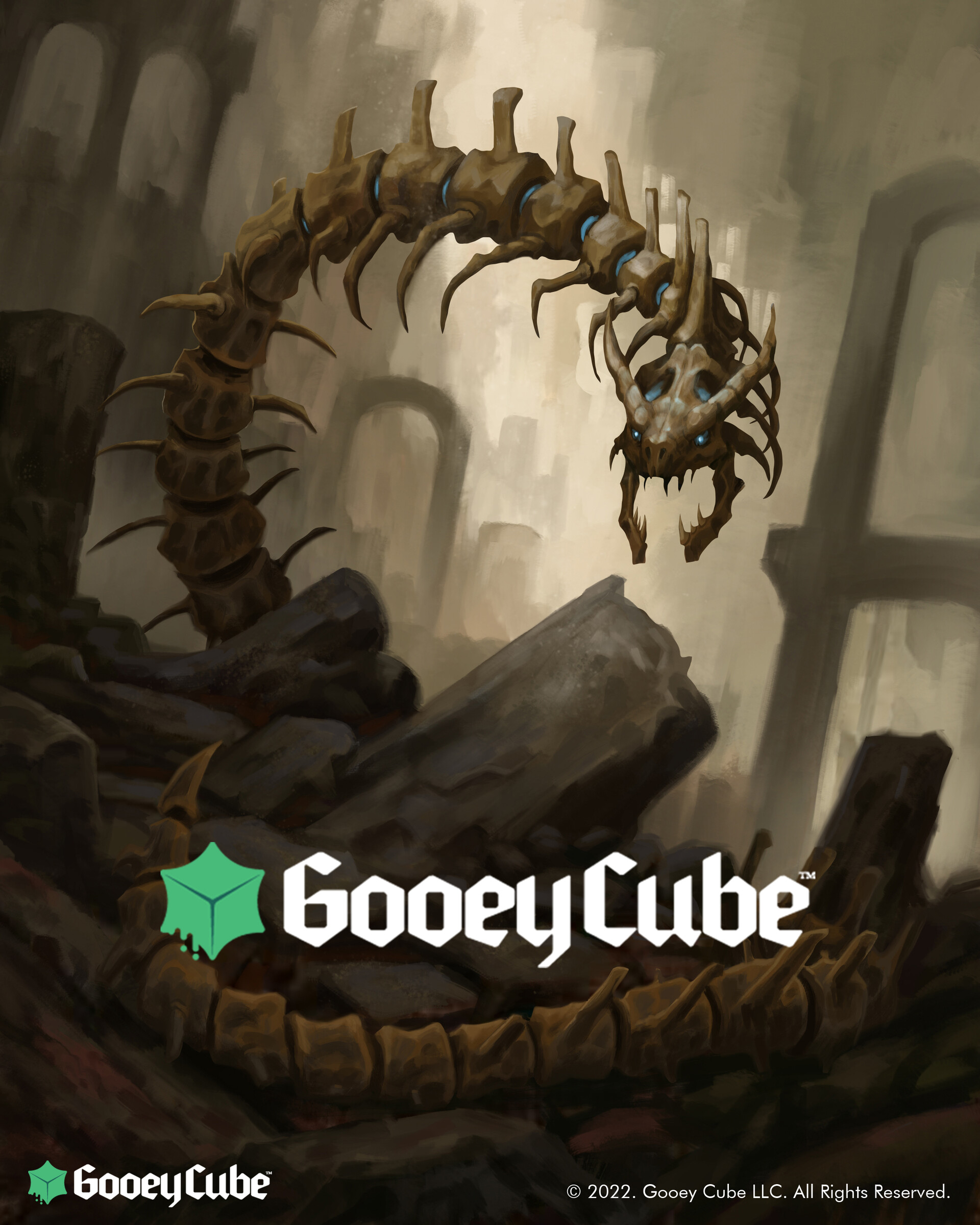 ArtStation - Bone Naga