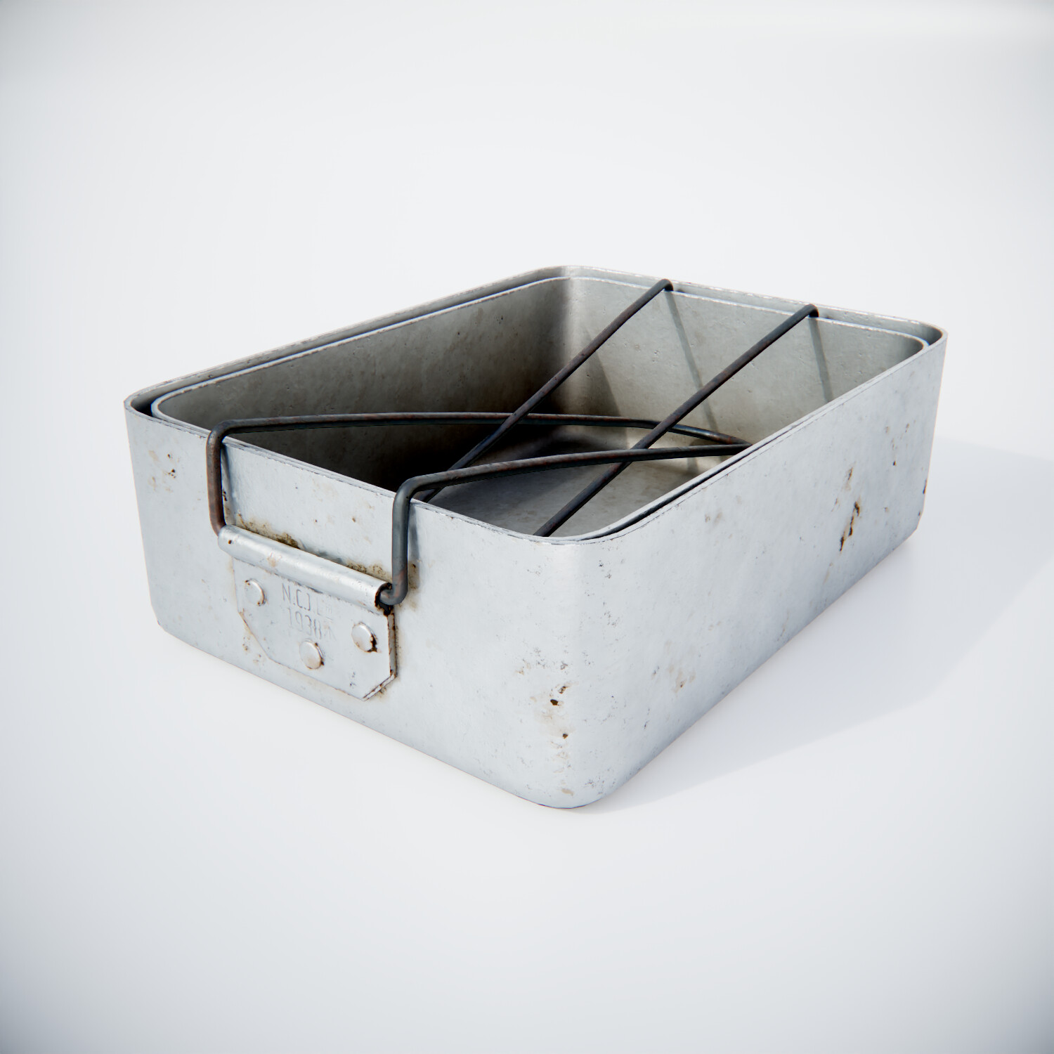 ArtStation - 1939 Aluminum mess tins