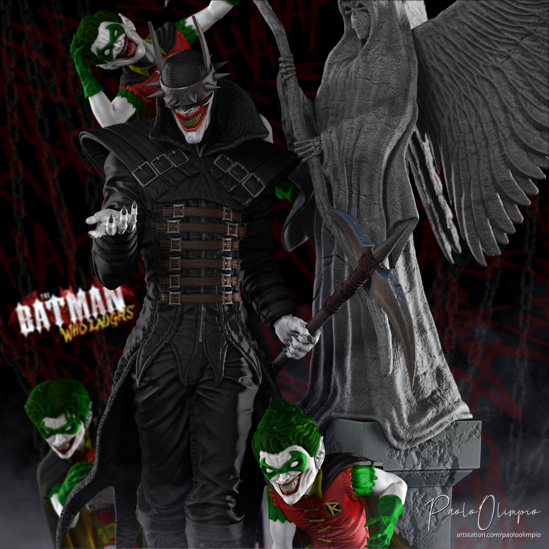 ArtStation - Batman Who Laughs - SkyOP Studios