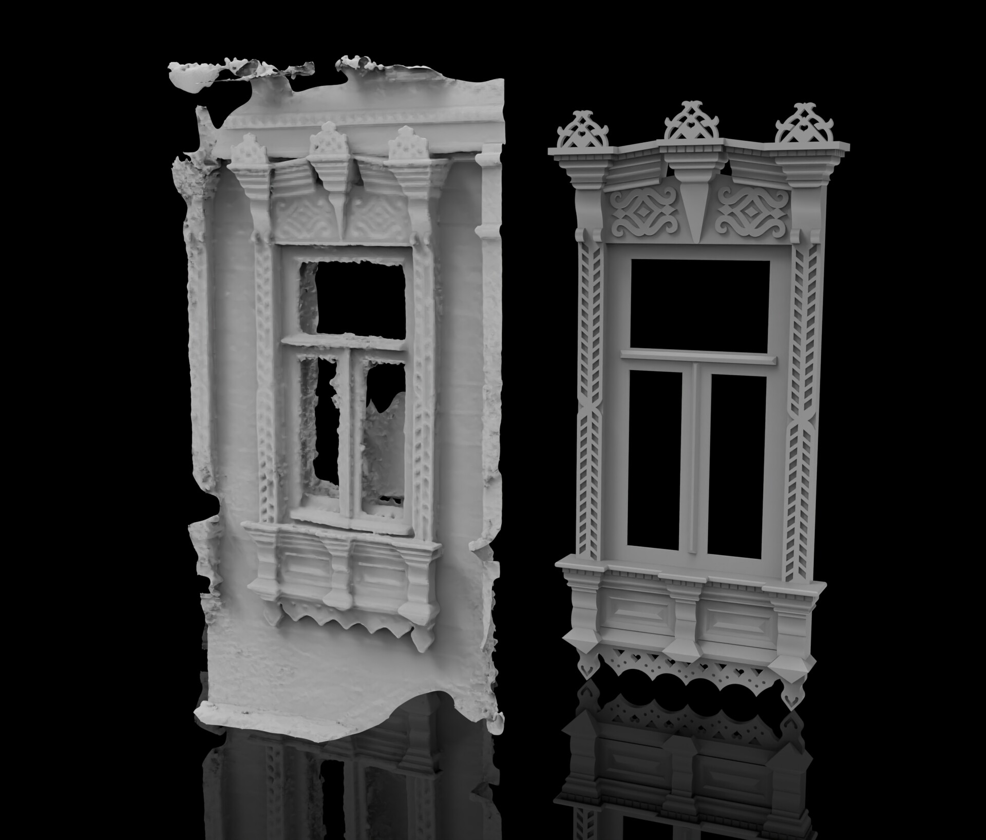 ArtStation - reverse engineering based on photogrammetry