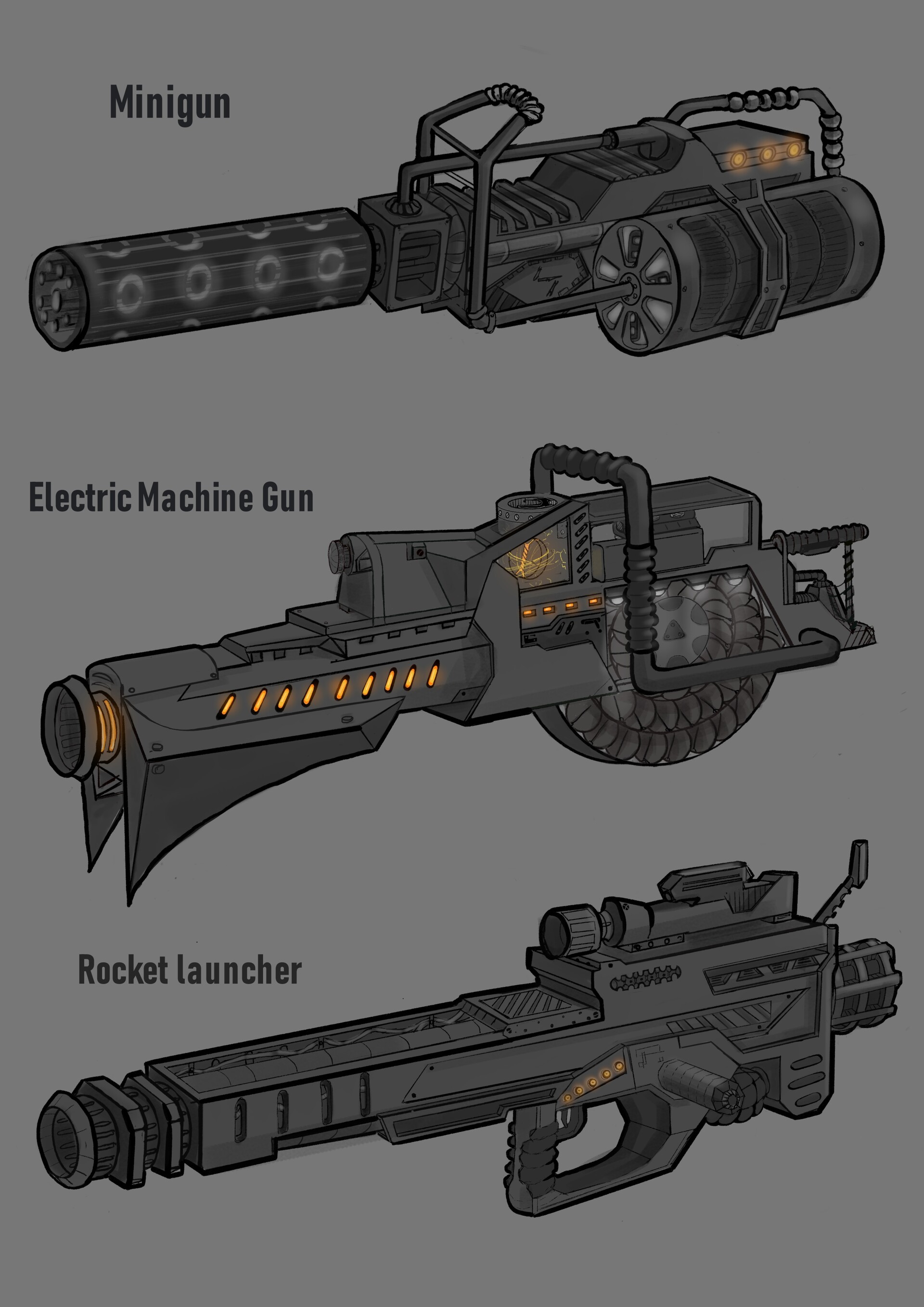 ArtStation - Weapons