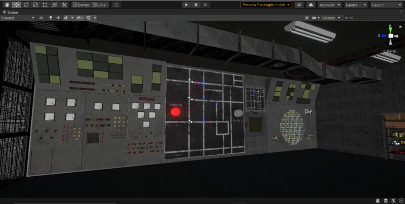 ArtStation - Ventilation Control Room - Reator 4