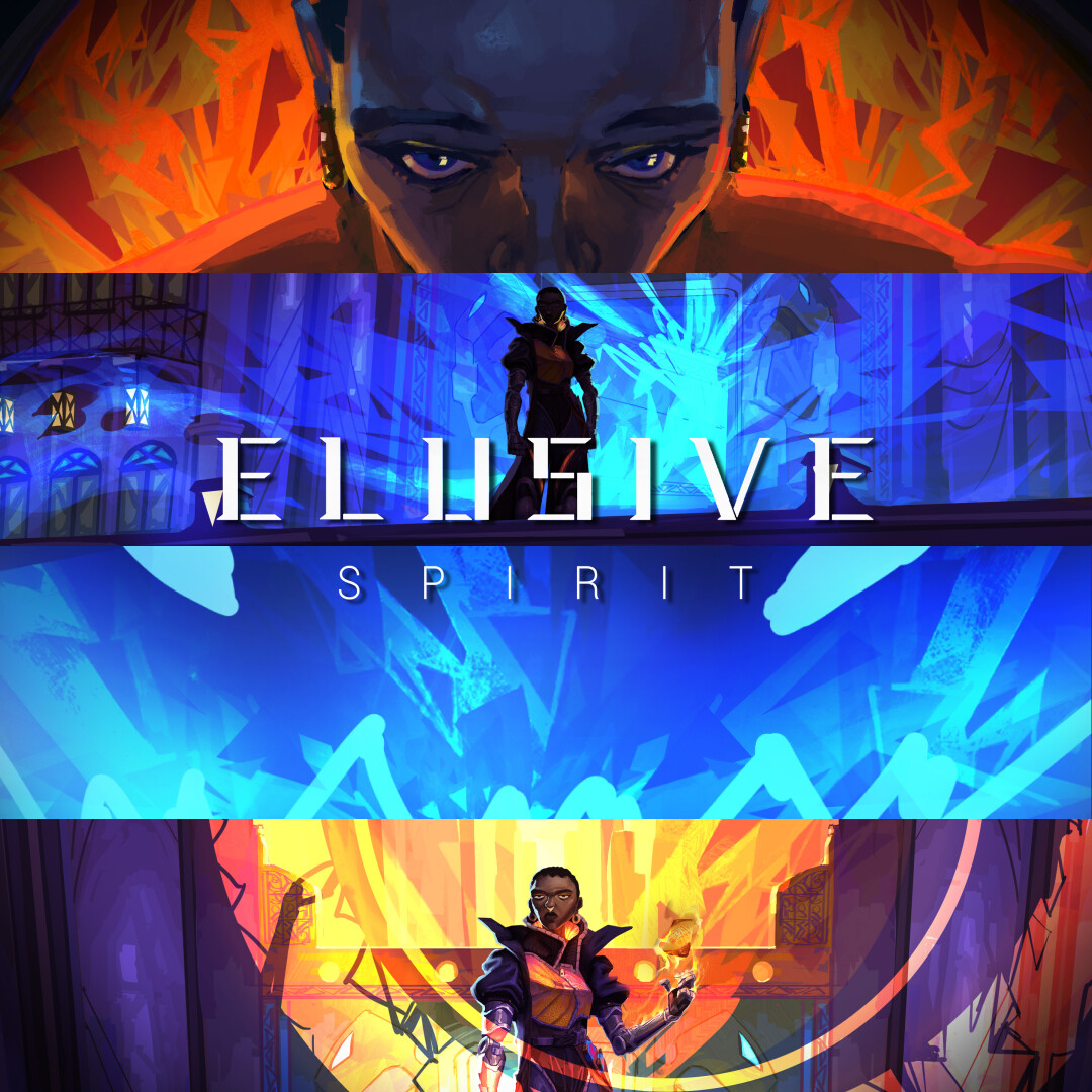 ArtStation - ELUSIVE spirit : visual development