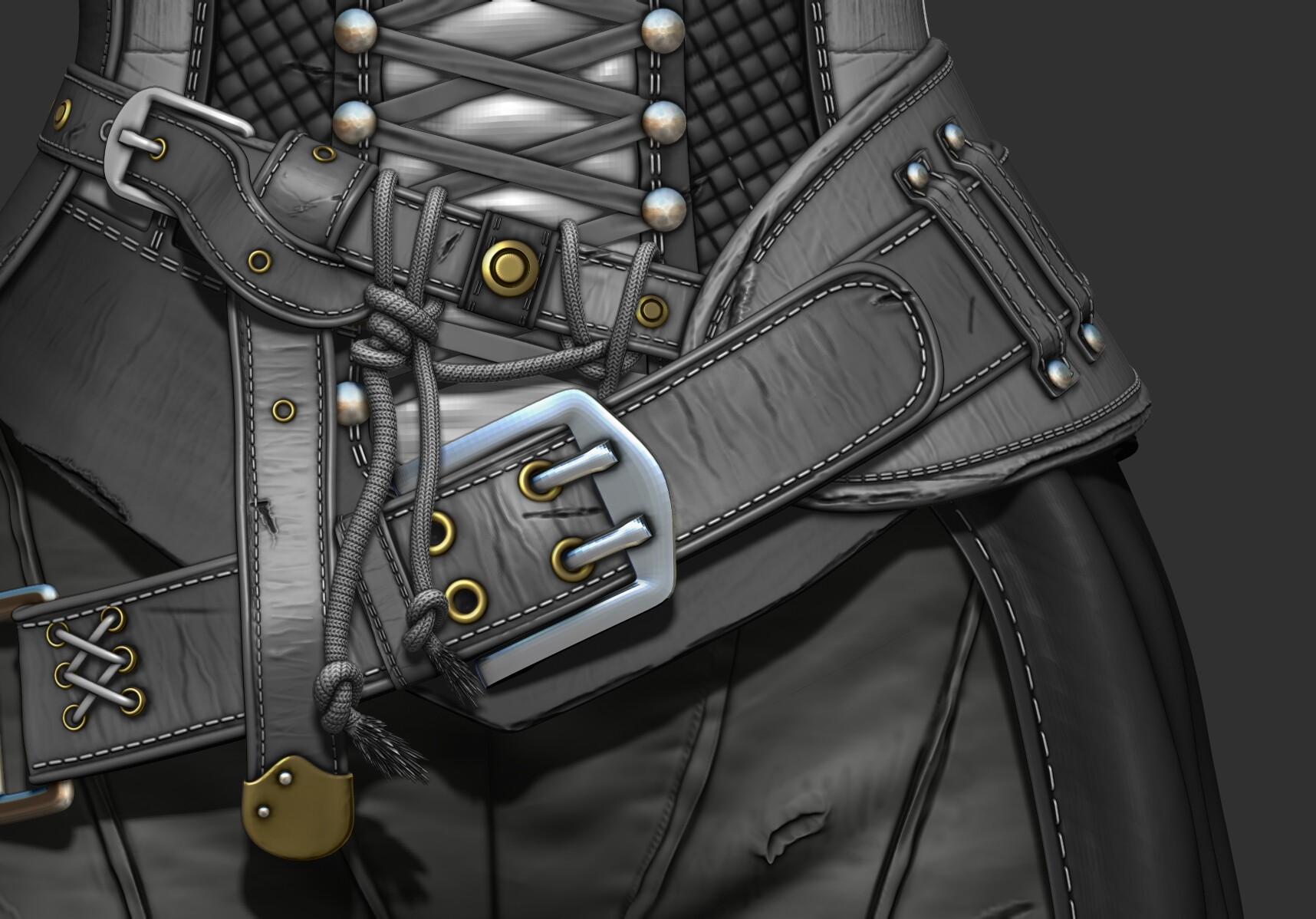 ArtStation - Bone Whip Warrior