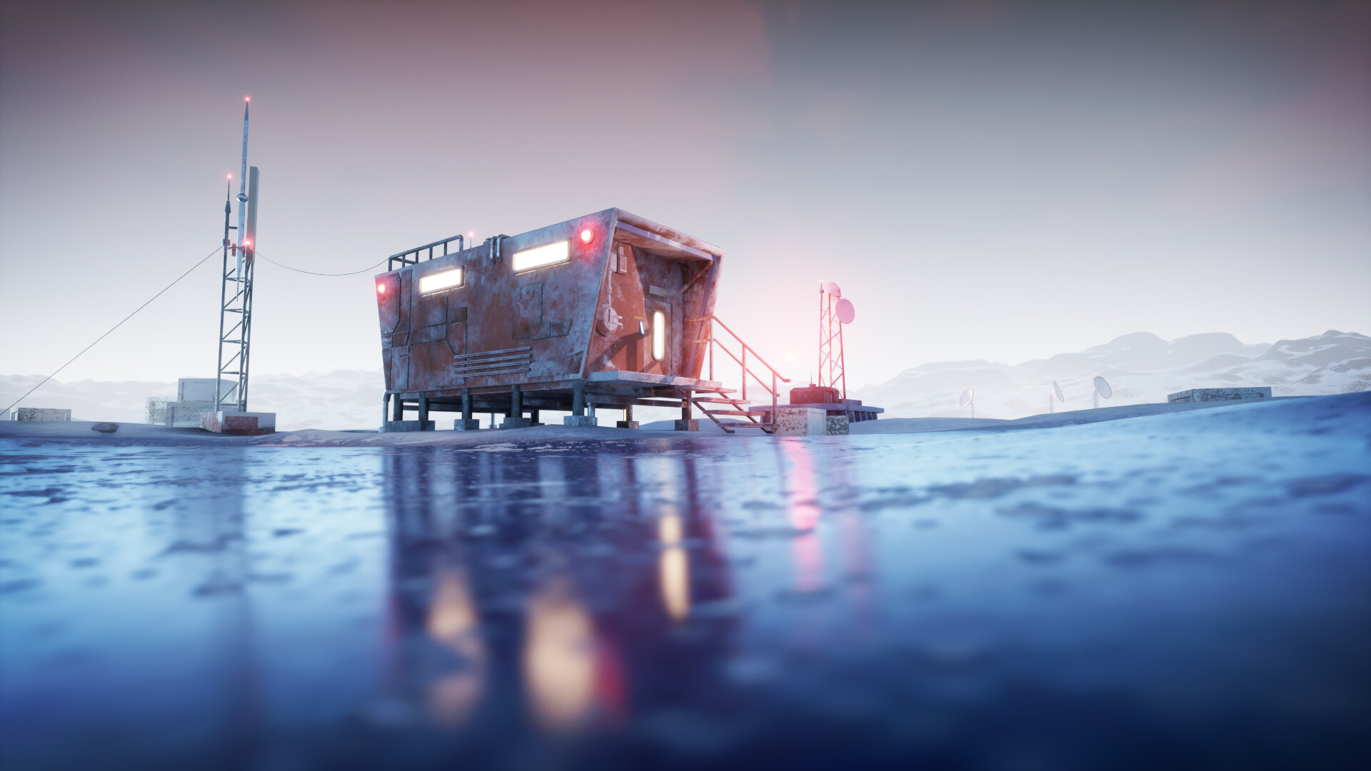 ArtStation - Arctic Base