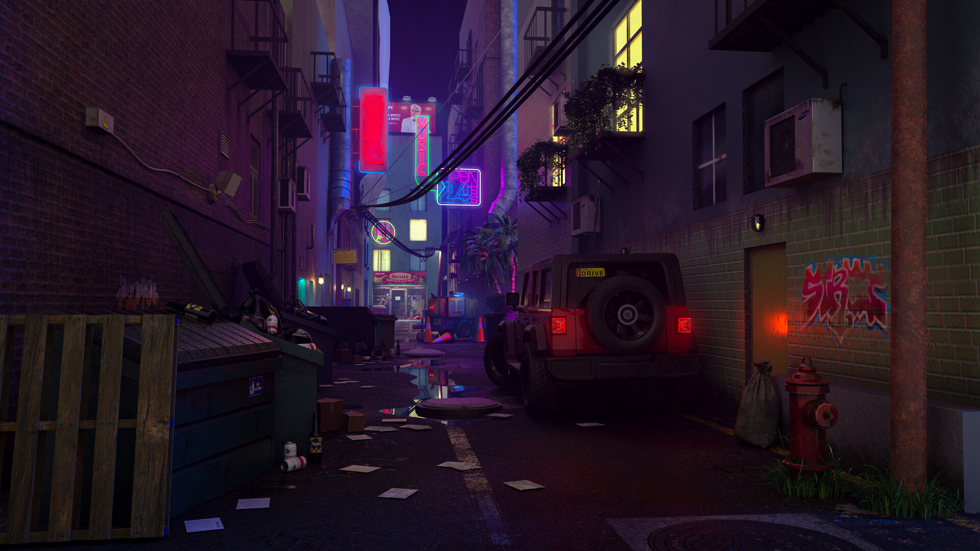 ArtStation - Alley
