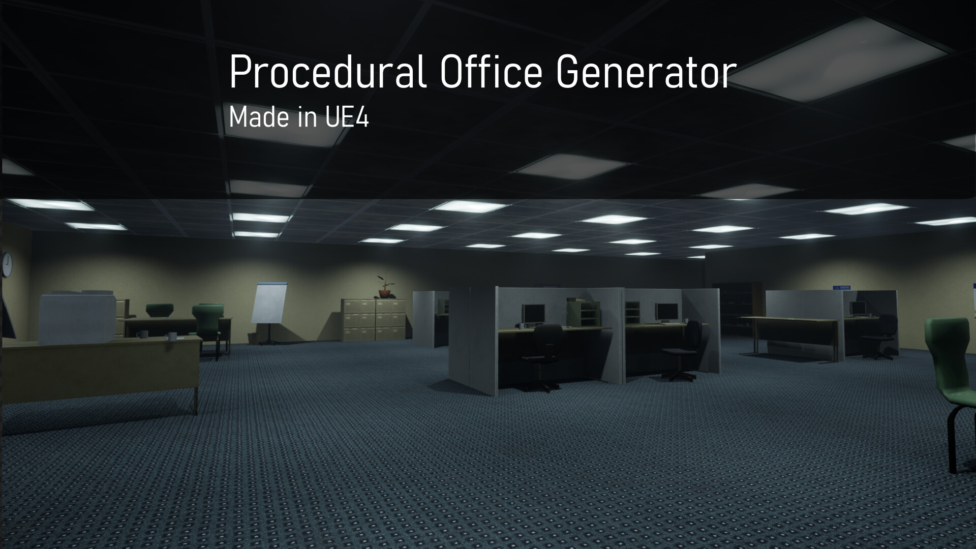 ArtStation - Procedural Office Generator
