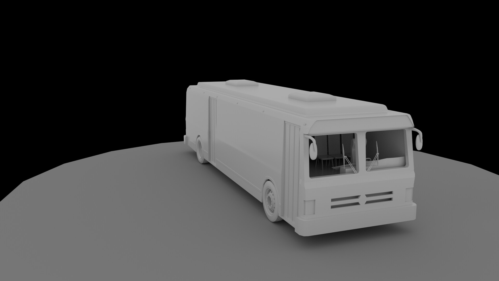 ArtStation - BUS 3D MODEL