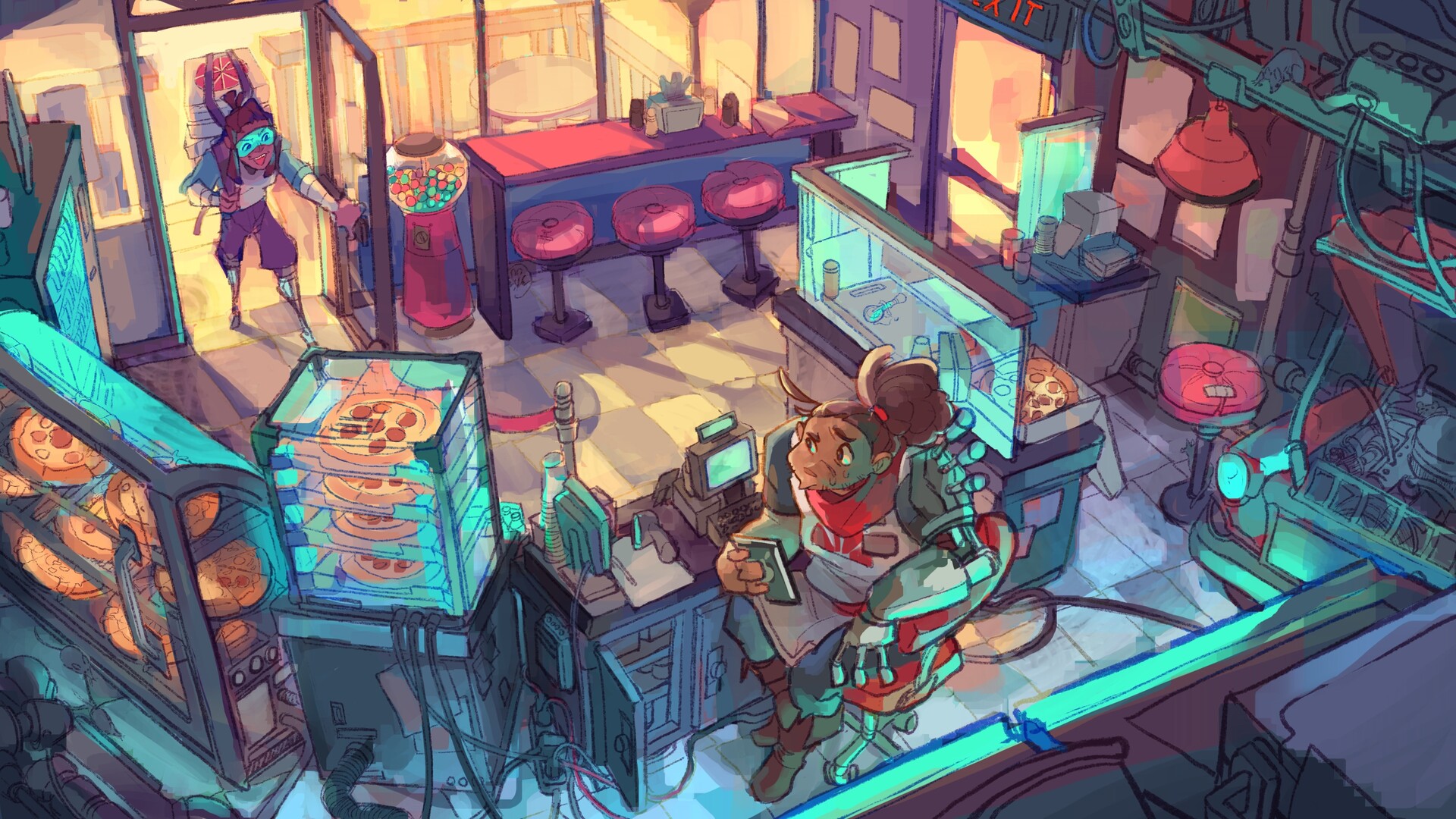 ArtStation - Boe Joe’s Little Big Pies