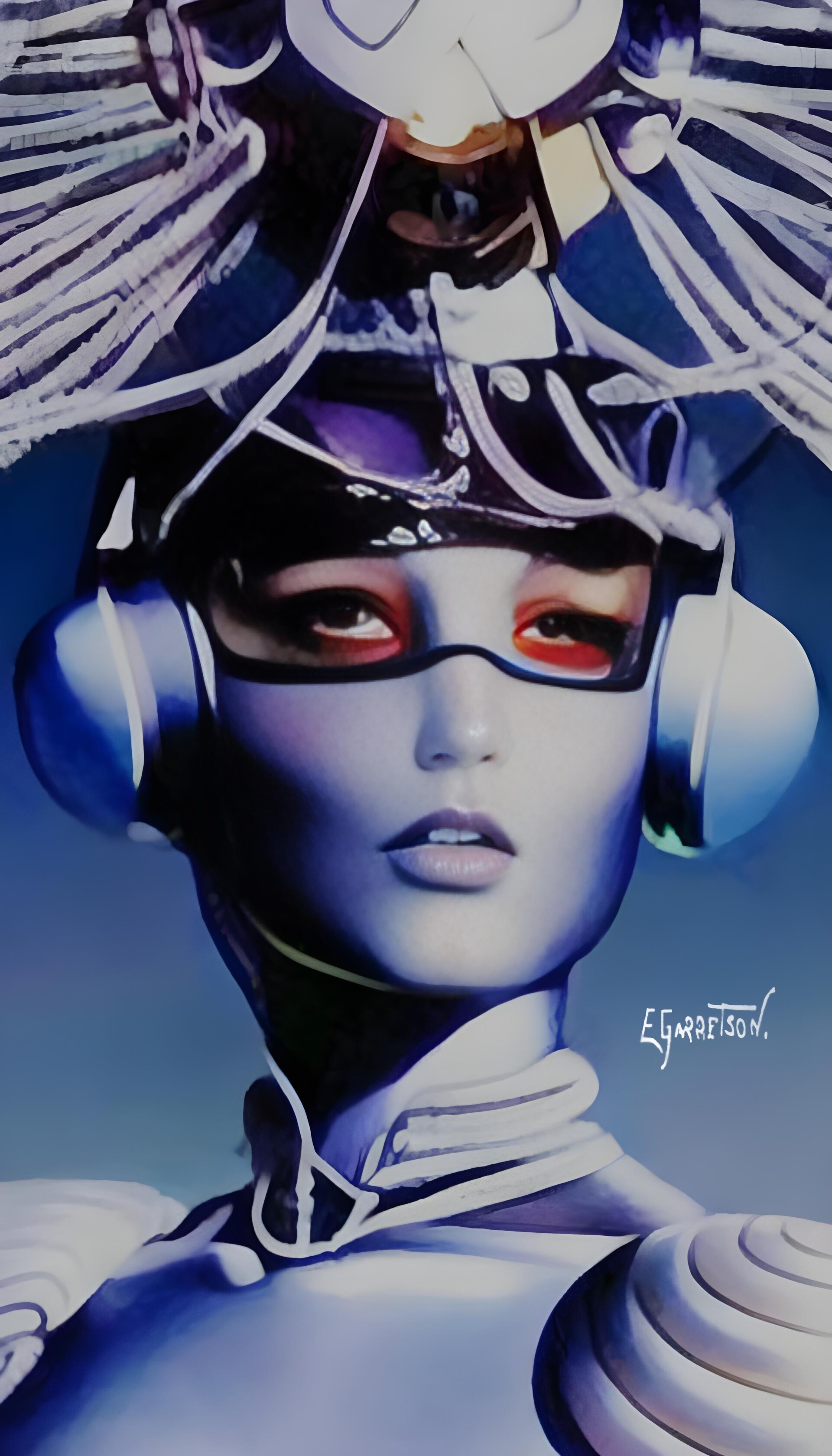 ArtStation - Radial Blossom Gynoid