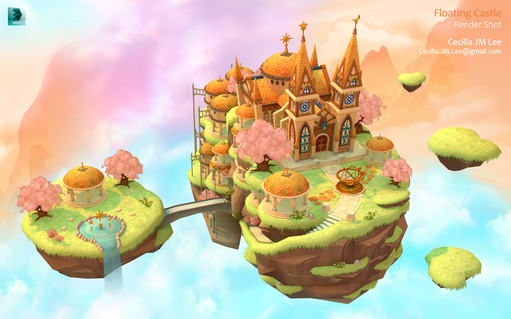 ArtStation - Floating Castle