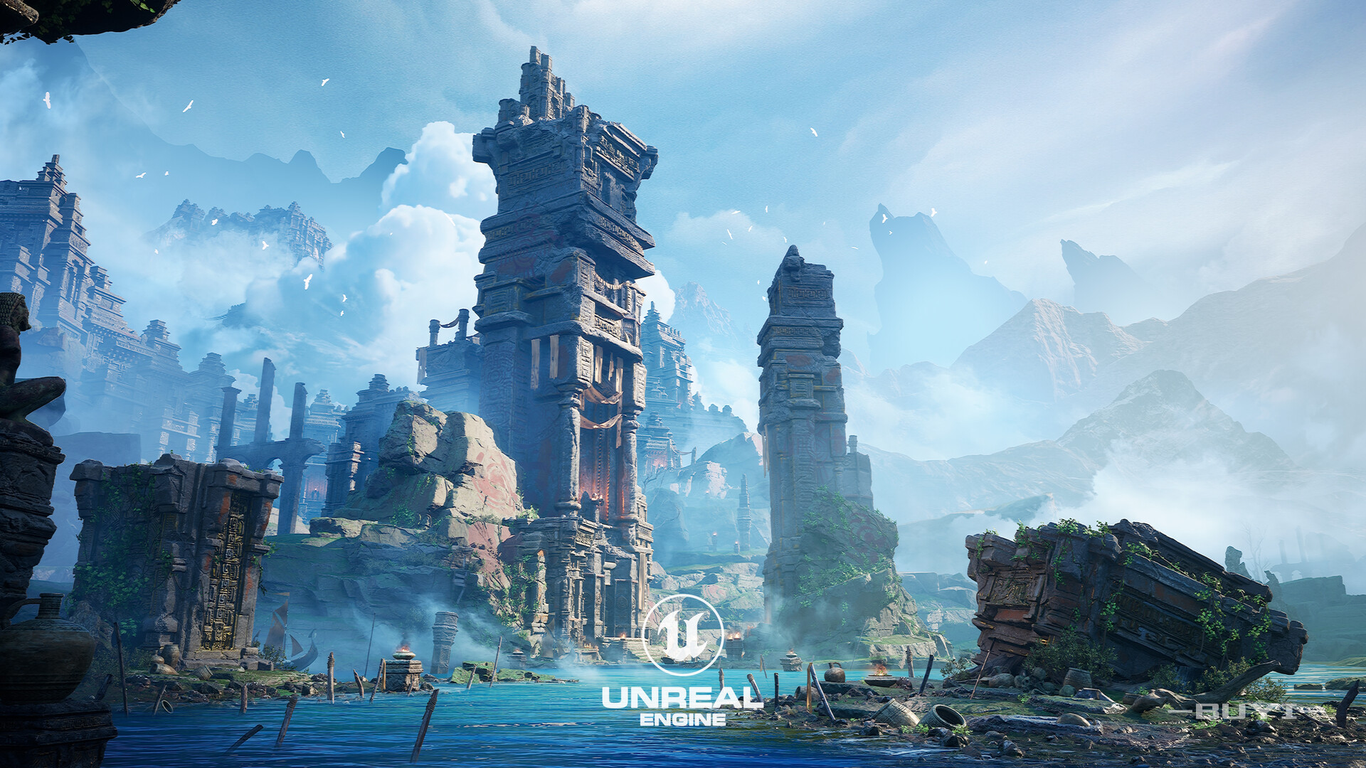 ArtStation - Remains - UE5 Practice