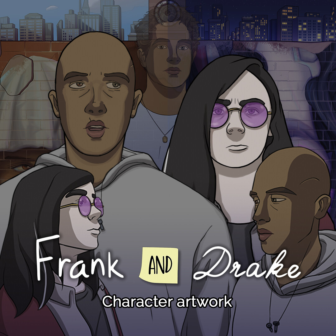 ArtStation - Character artwork for Frank and Drake video game