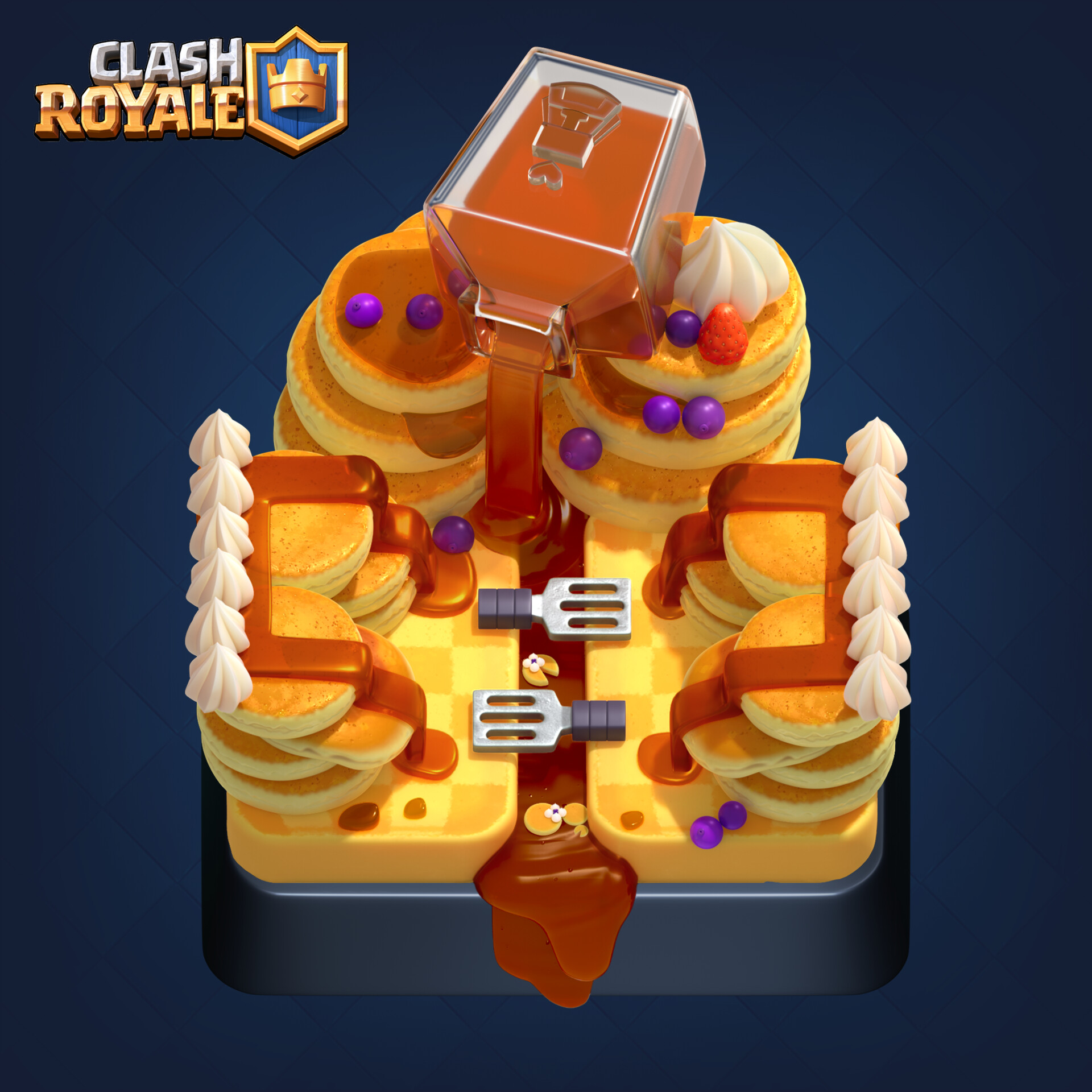ArtStation - Clash Royale | Pancakes Arena