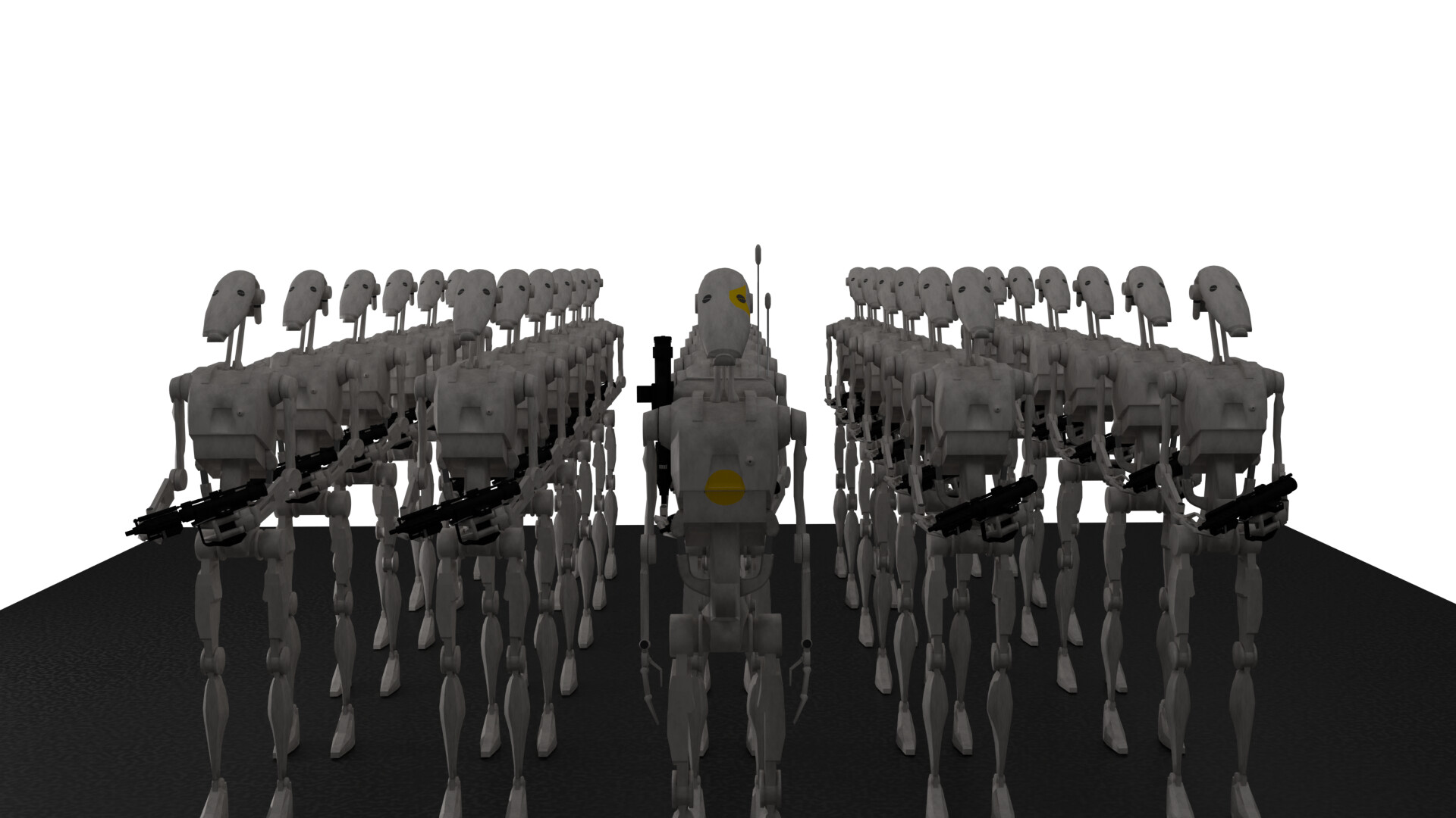 ArtStation - Cold Climate B1 Battle Droids