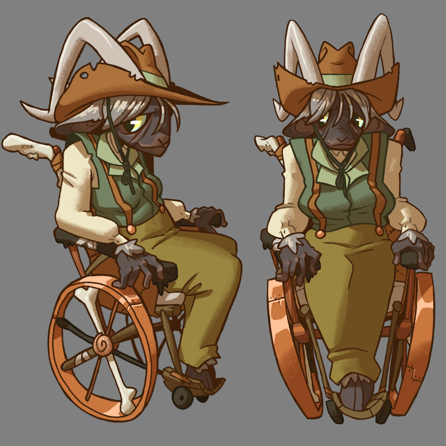 ArtStation - Anthro Character Design Ref Sheet Commissions