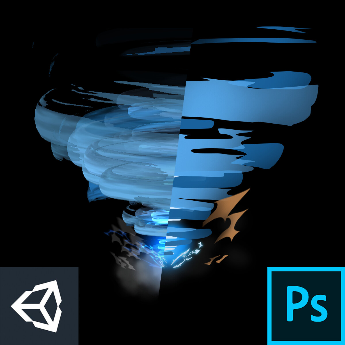 ArtStation - 3D VFX Tornado