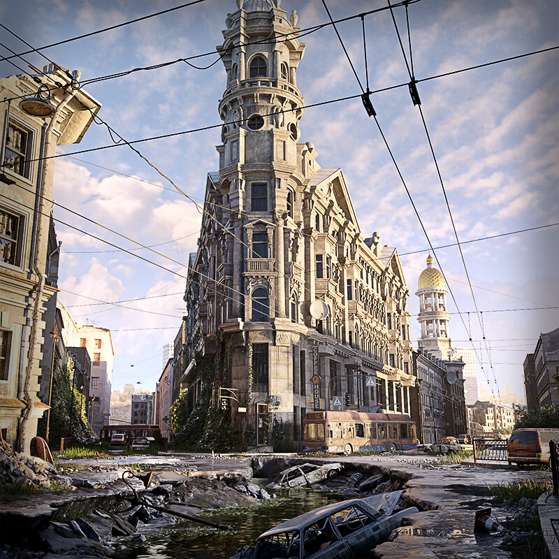 ArtStation - Five Corners (Saint-Peteresburg)