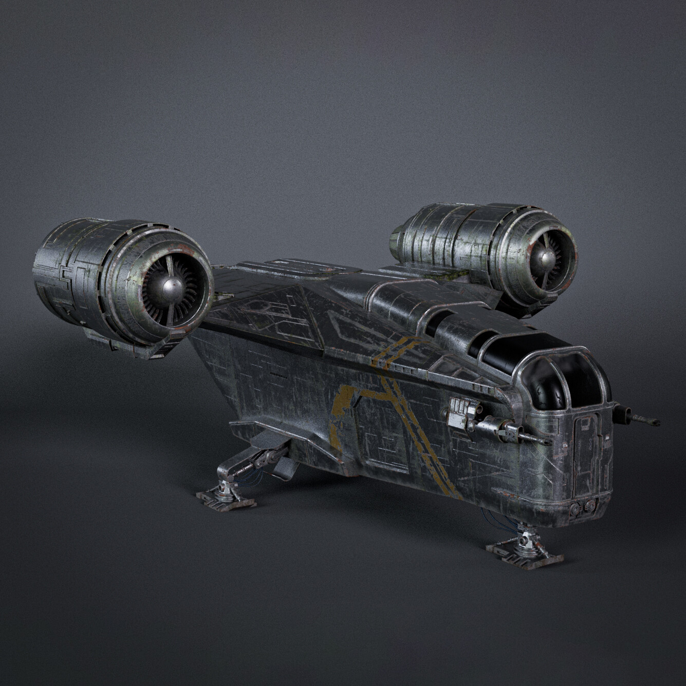 ArtStation - Razor Crest