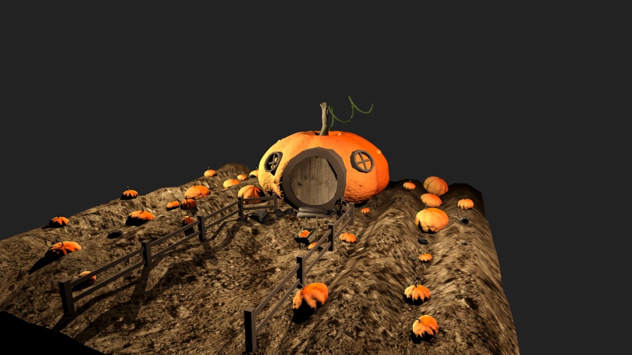 ArtStation - Pumpkin House