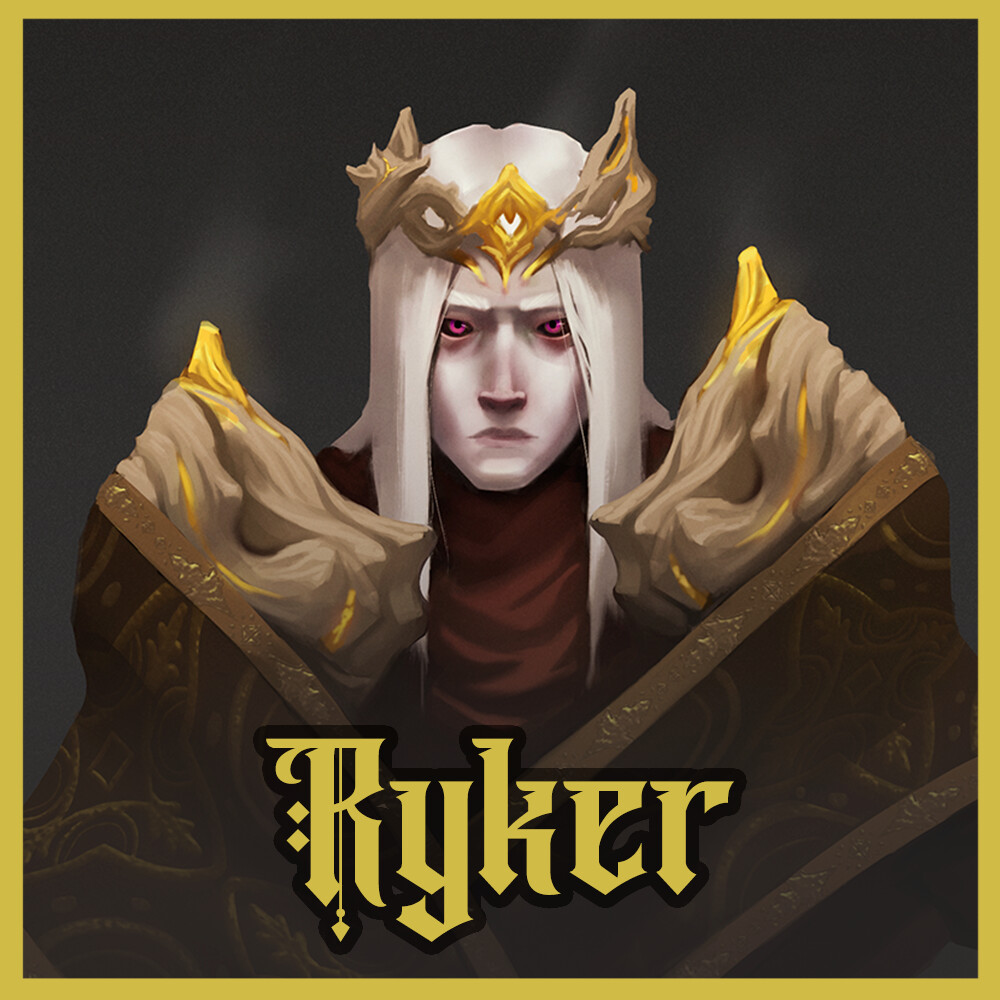 ArtStation - Ryker, the fallen angel
