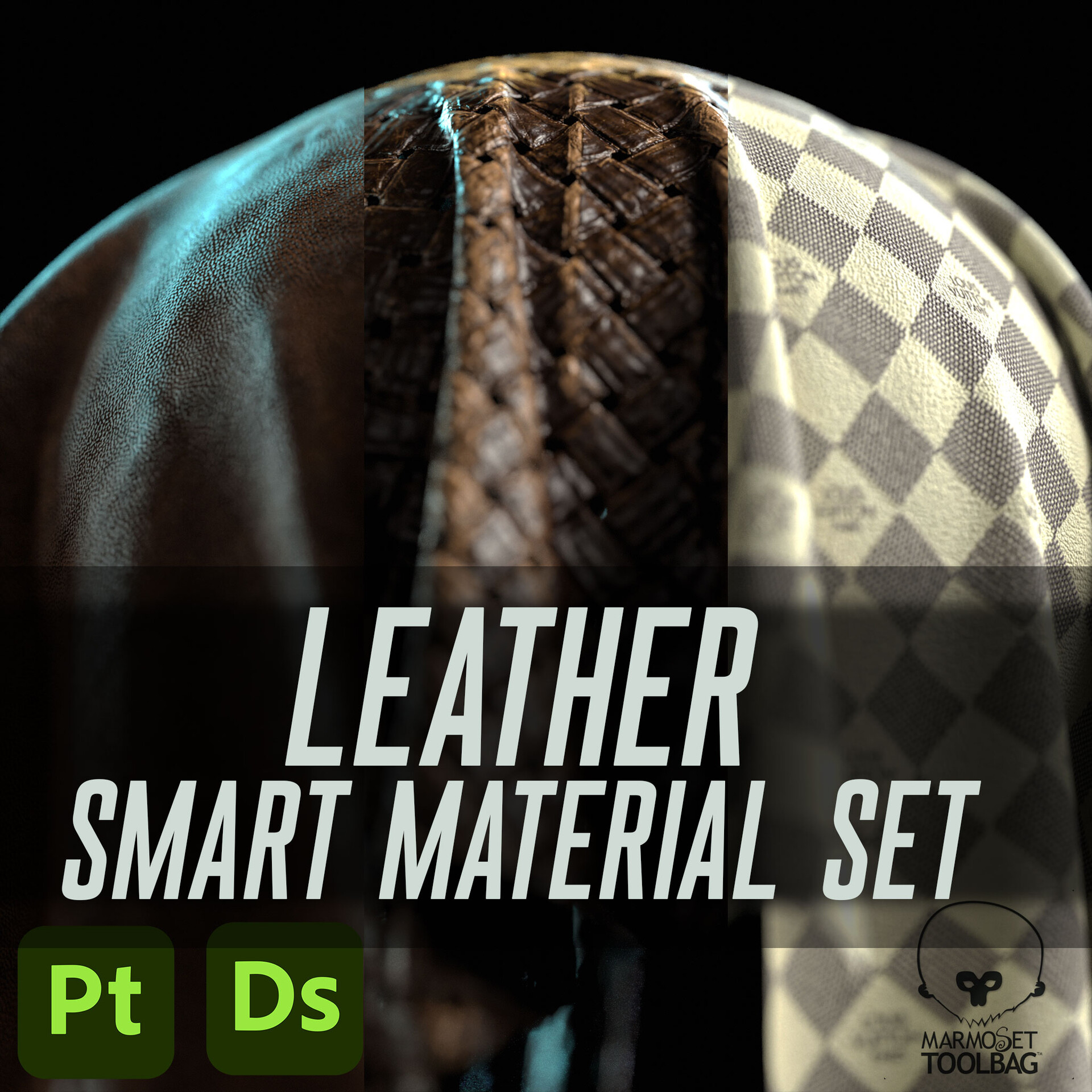 ArtStation - Leather Smart Material Set