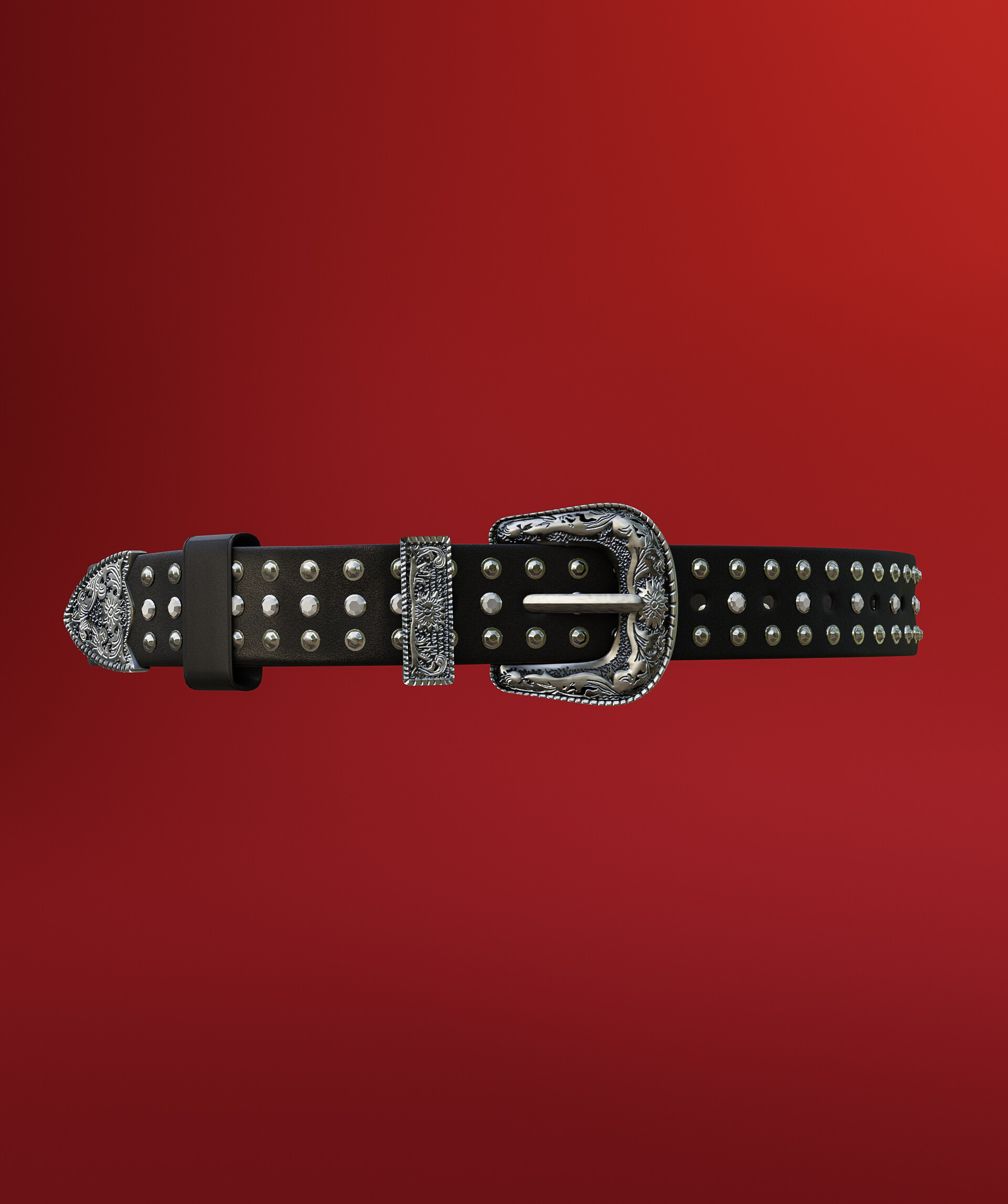 ArtStation - Detailed belt and its small animation.