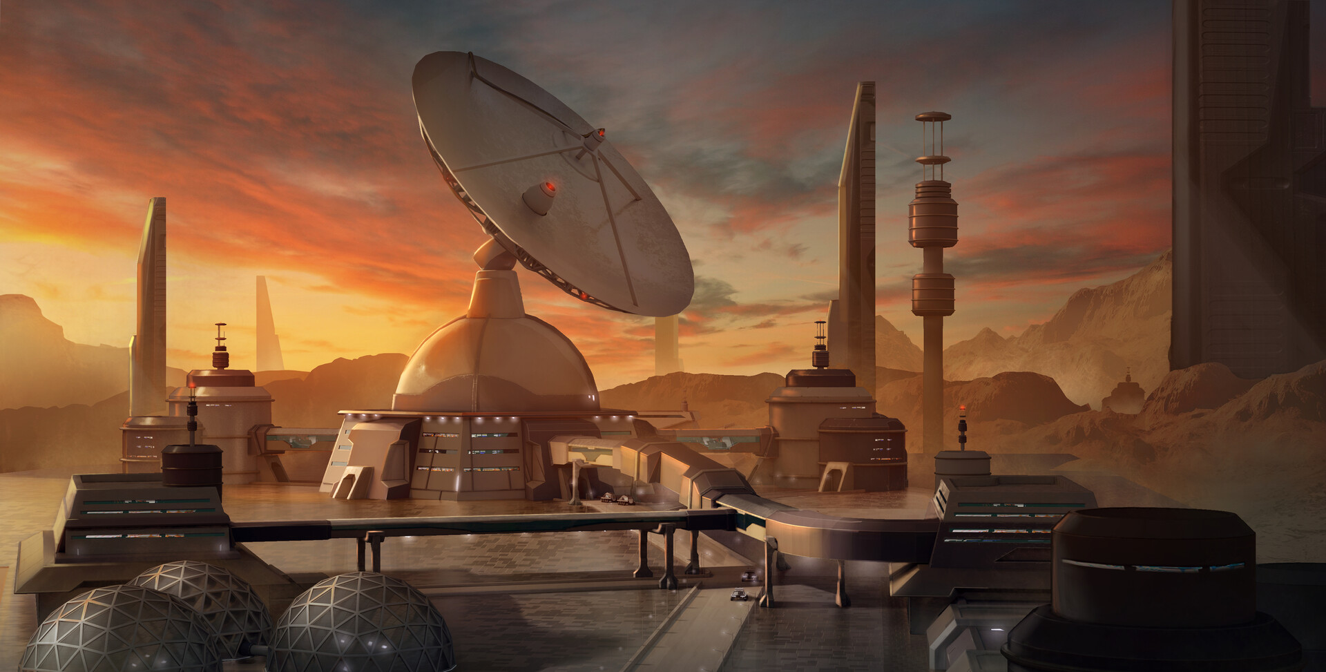 ArtStation - Olympus Satellite Lab