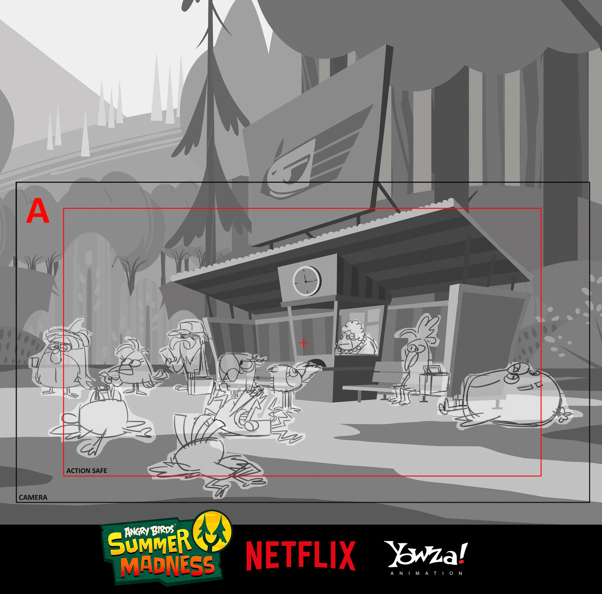 ArtStation - ANGRY BIRDS _ SUMMER MADNESS (BG LAYOUTS)