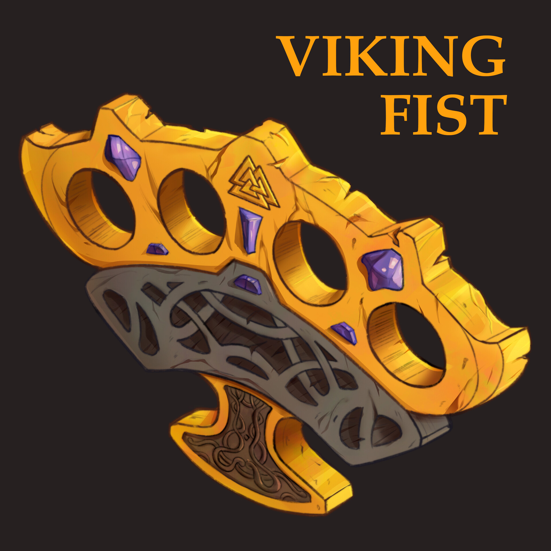 ArtStation - Viking Fist / Weapon Design