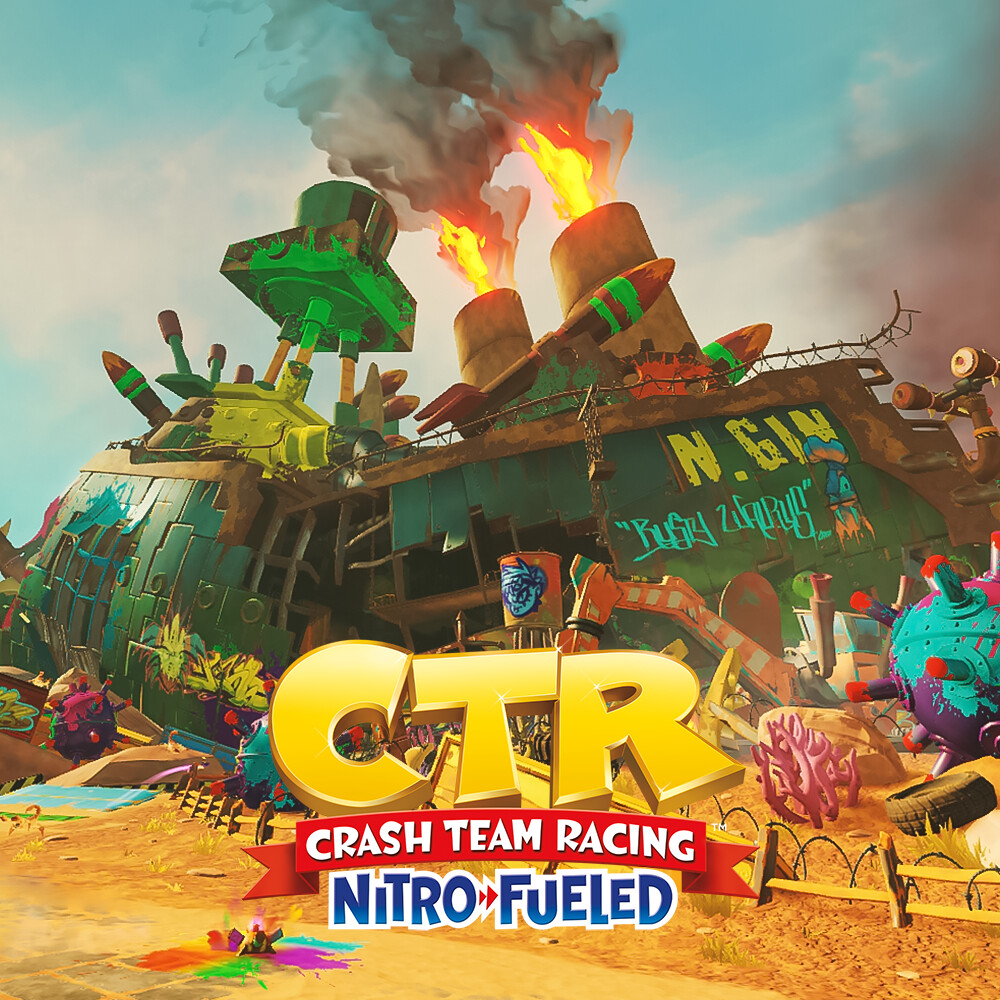 ArtStation - Megamix Mania - Crash Team Racing Nitro-Fueled