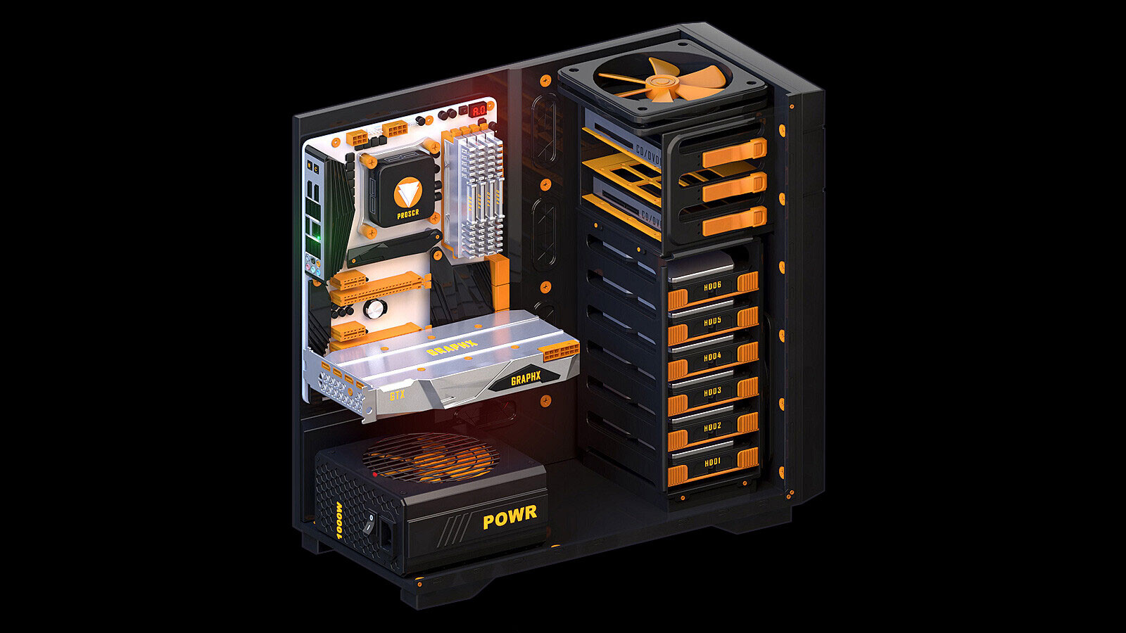 ArtStation - Gaming PC Concept