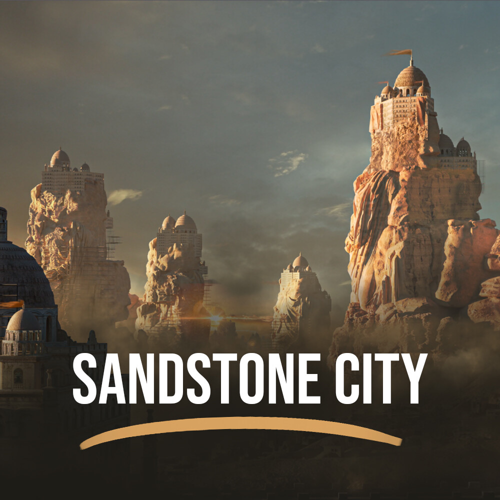 ArtStation - SandStone City
