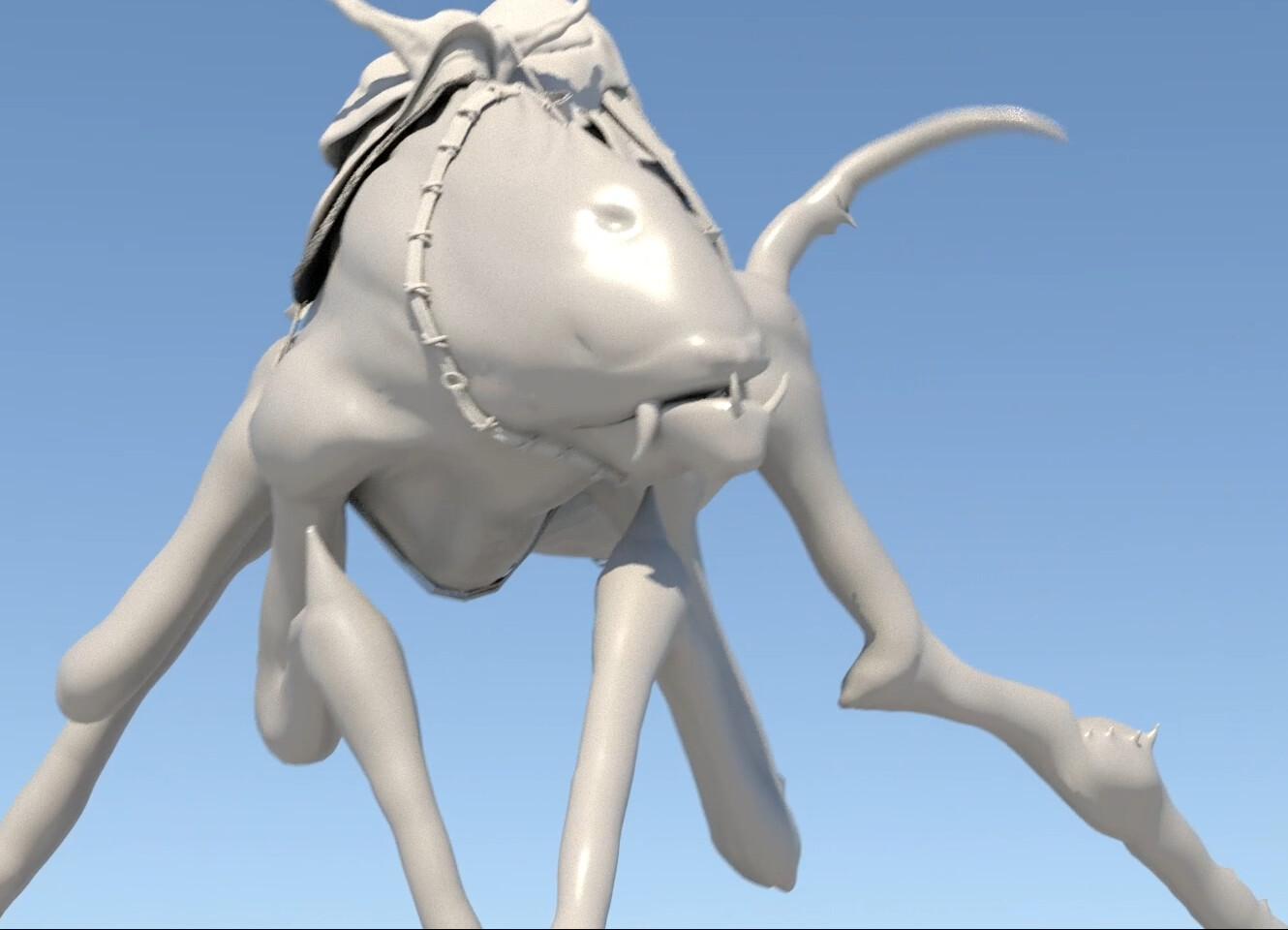 ArtStation - Runner Creature animation